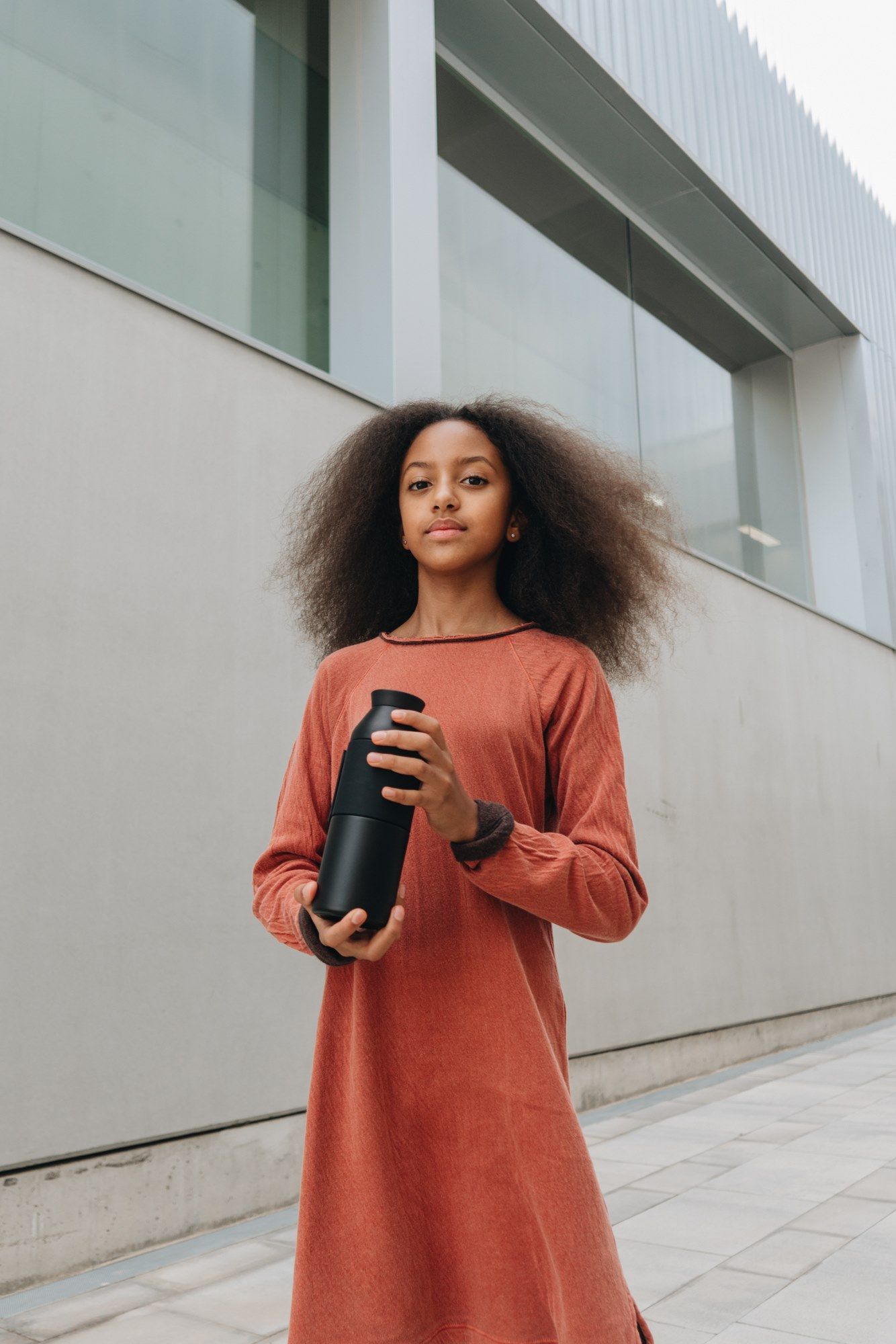 Stainless steel Thermal bottle CLOSCA BOTTLE WAVE By Closca Design