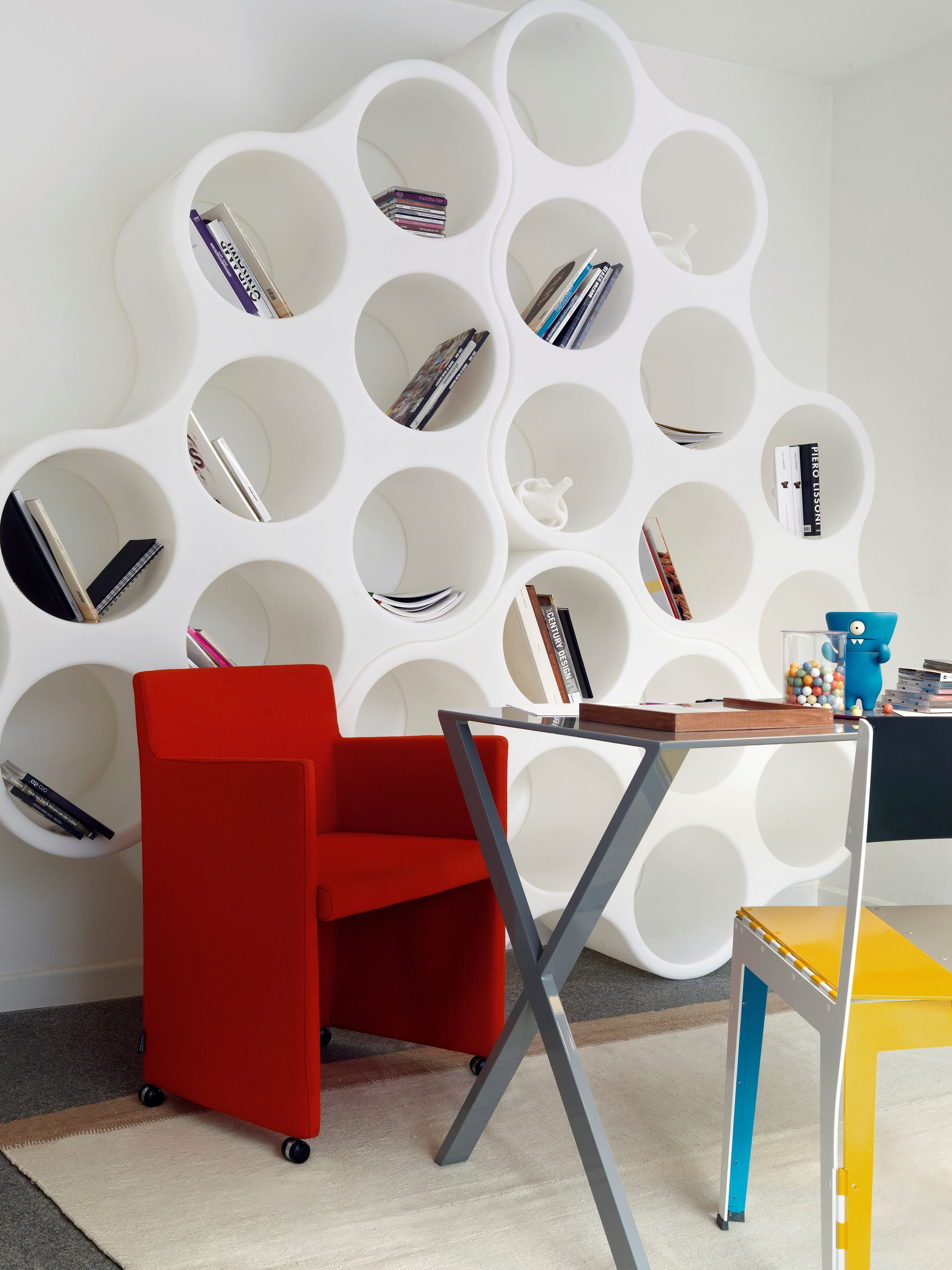 CLOUD Bookcase By Cappellini | design Ronan & Erwan Bouroullec