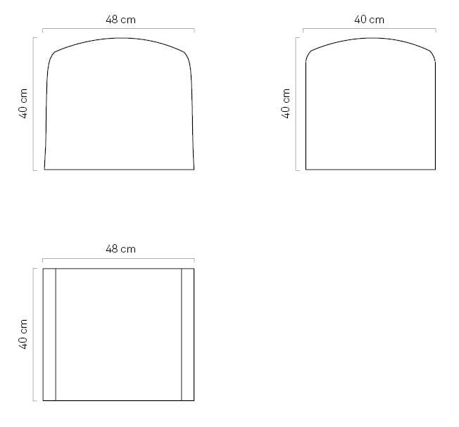 CLOUD | Kids pouf By Trona design Christian Tamburinelli