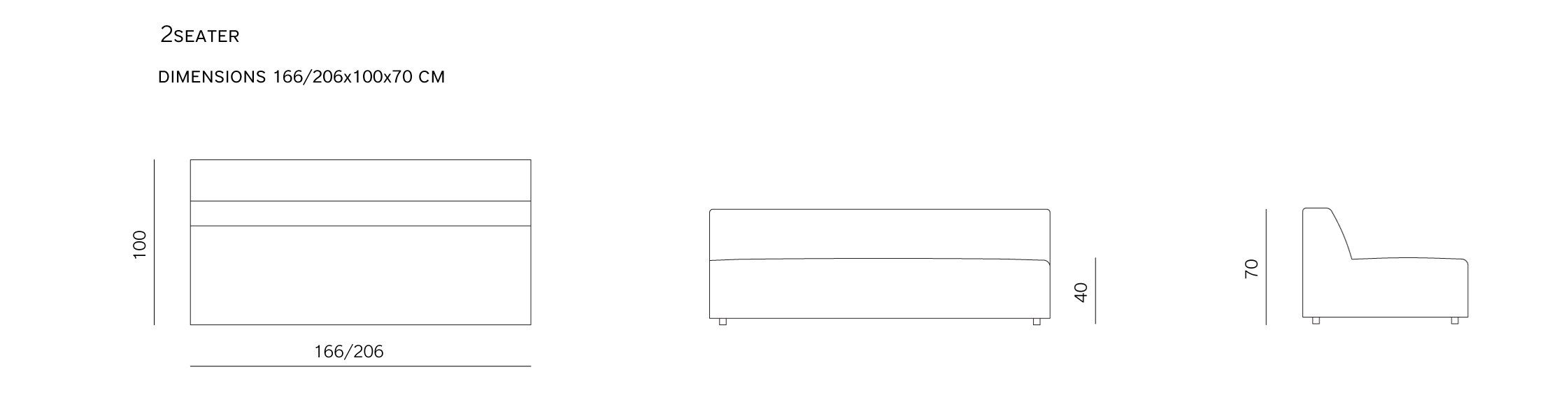 CLOUD Modular sofa By Prostoria