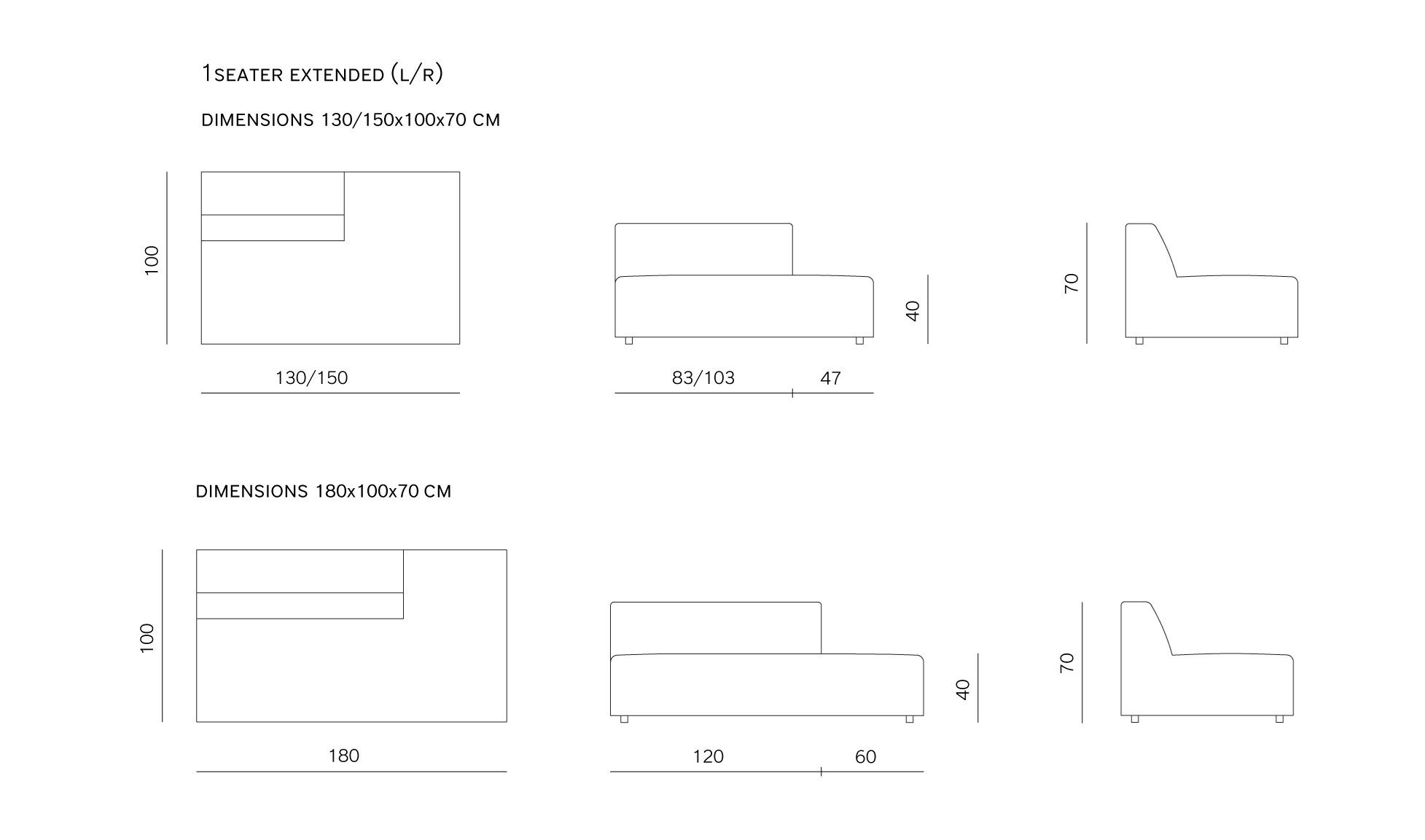 CLOUD Modular sofa By Prostoria
