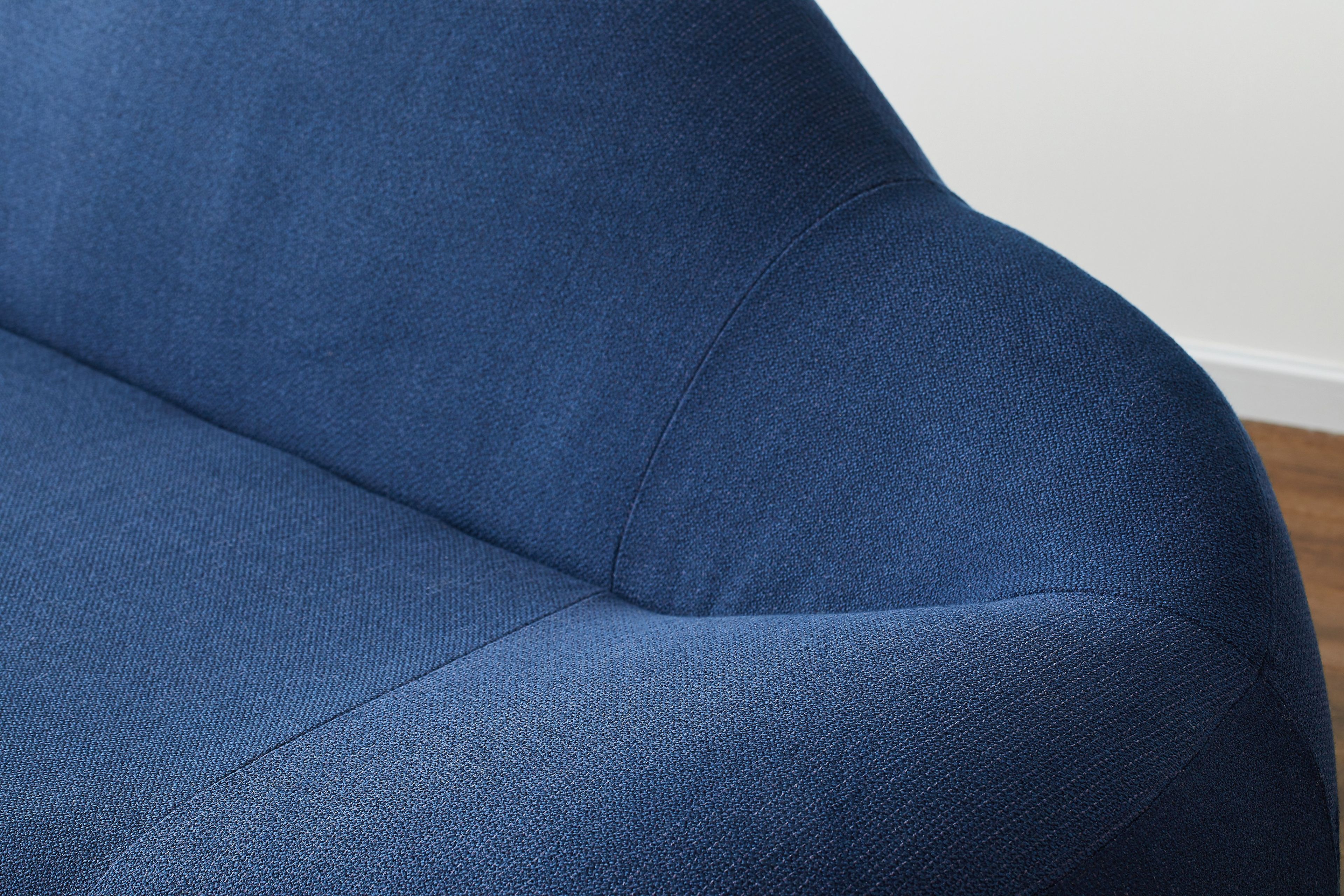 Curved 2 seater fabric sofa CLOUD Cloud Collection By grado design