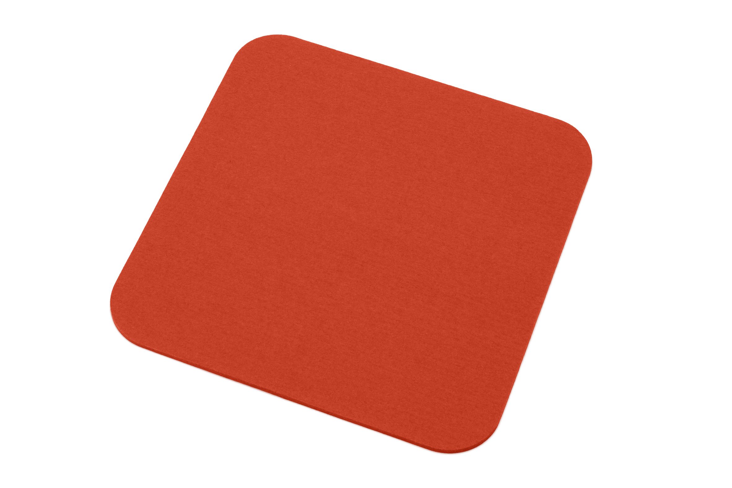 Felt drink coaster / placemat COASTER WITH ROUNDED CORNERS By HEY-SIGN