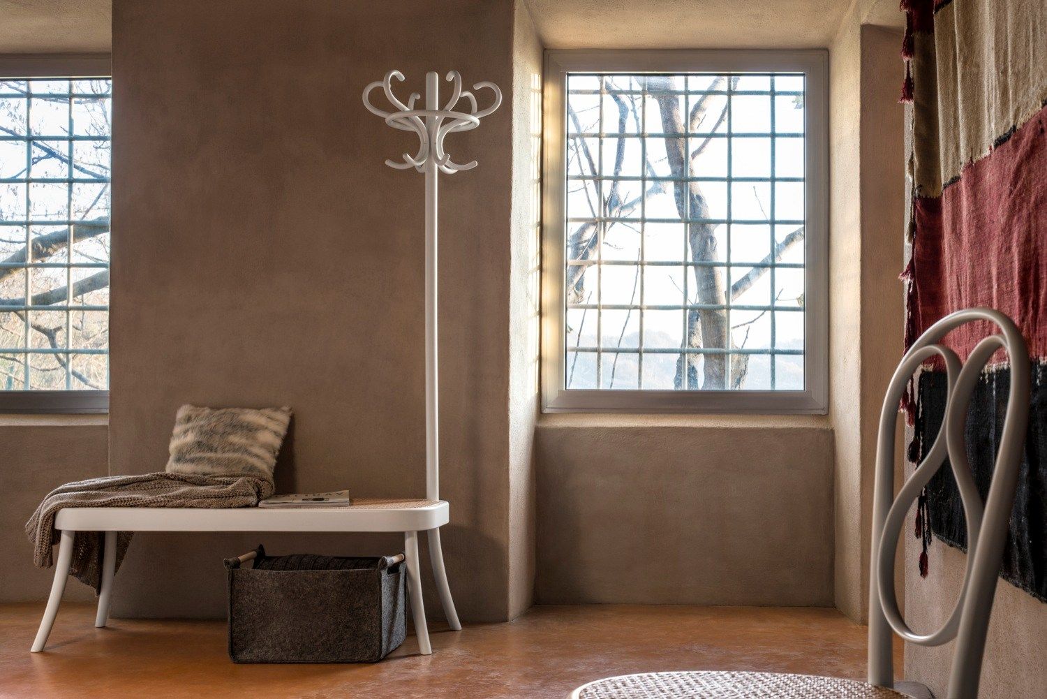 COAT RACK BENCH Coat rack By Wiener GTV Design | design FRONT