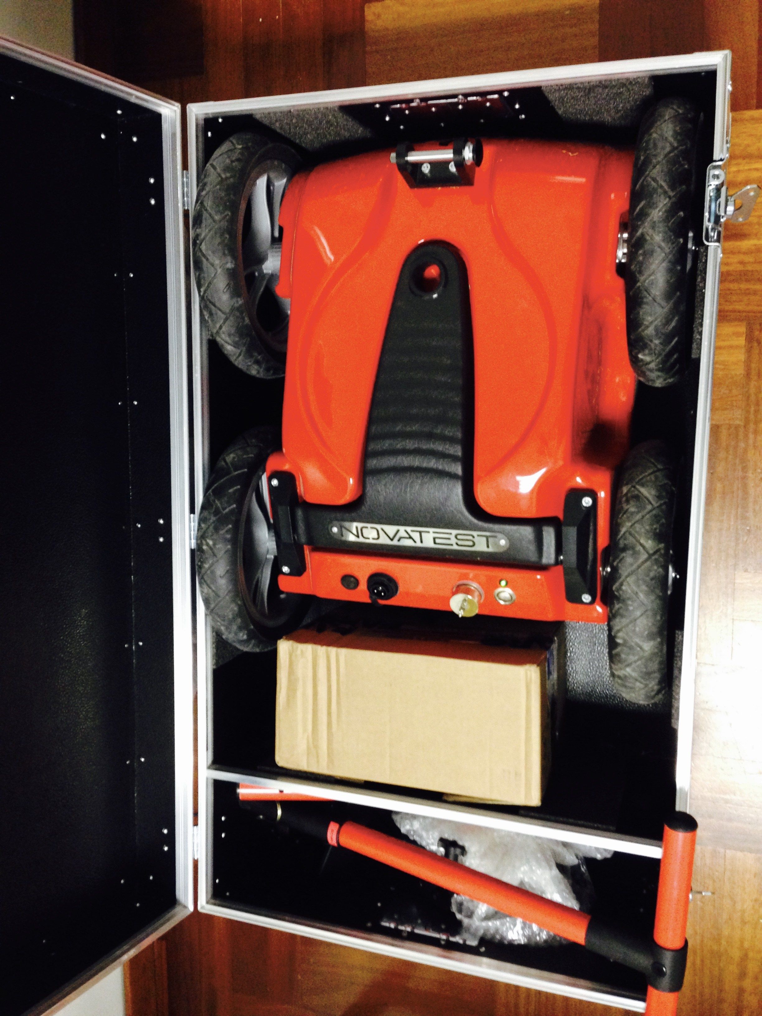 Georadar wireless multifrequenza 200/400/800MHz RTS COBRA CBD GPR KIT ...