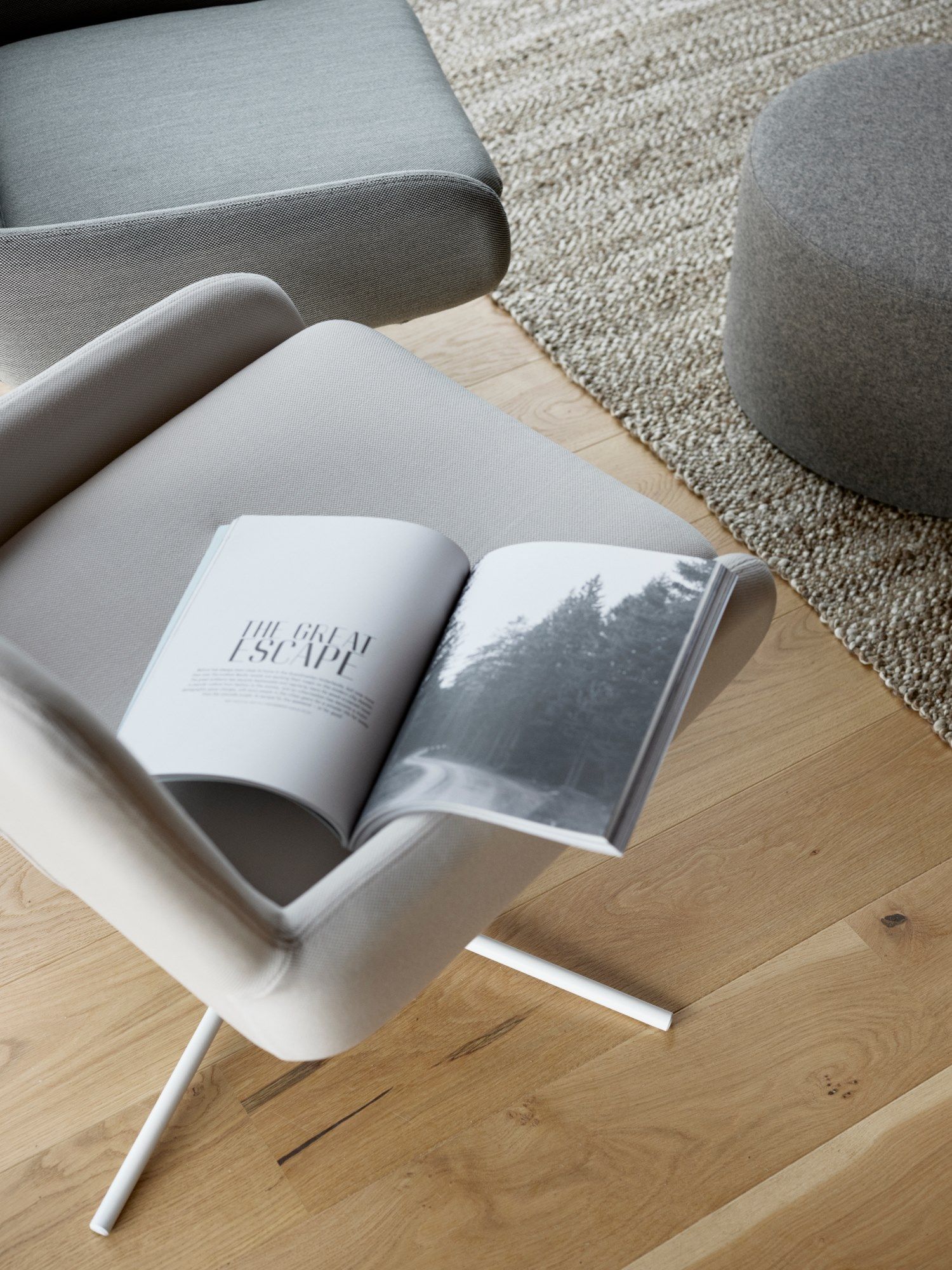 COCO Swivel upholstered easy chair with 4-spoke base By SOFTLINE ...