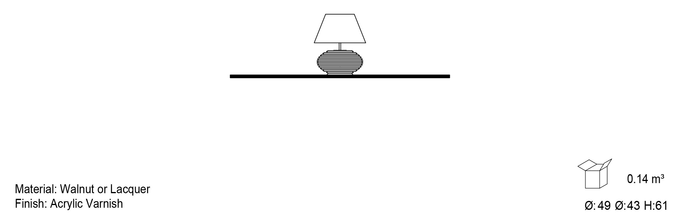 COCO | Table lamp By Mobi