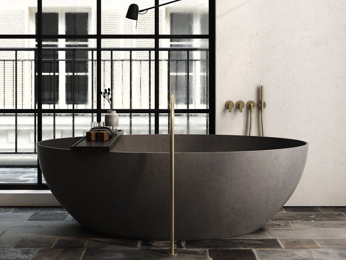 COCOON SALINAS 2 seater freestanding bathtub By COCOON | design Jessie ...
