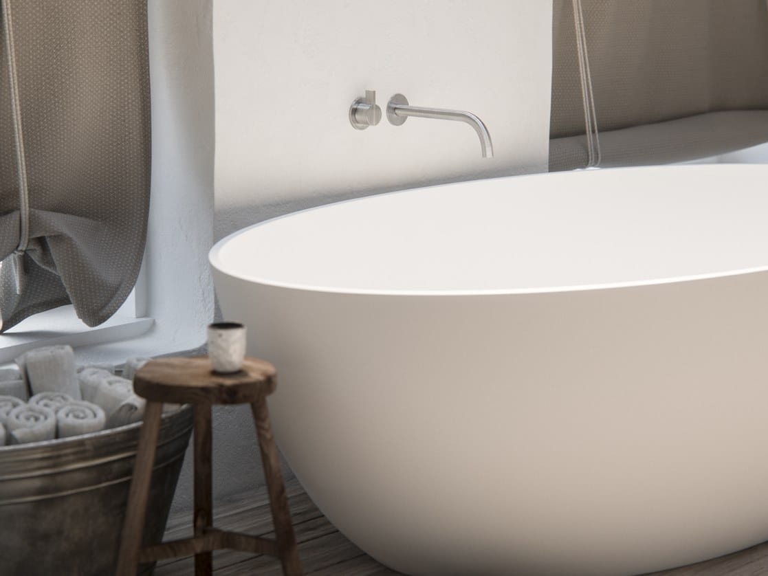 COCOON SALINAS 2 seater freestanding bathtub By COCOON | design Jessie ...