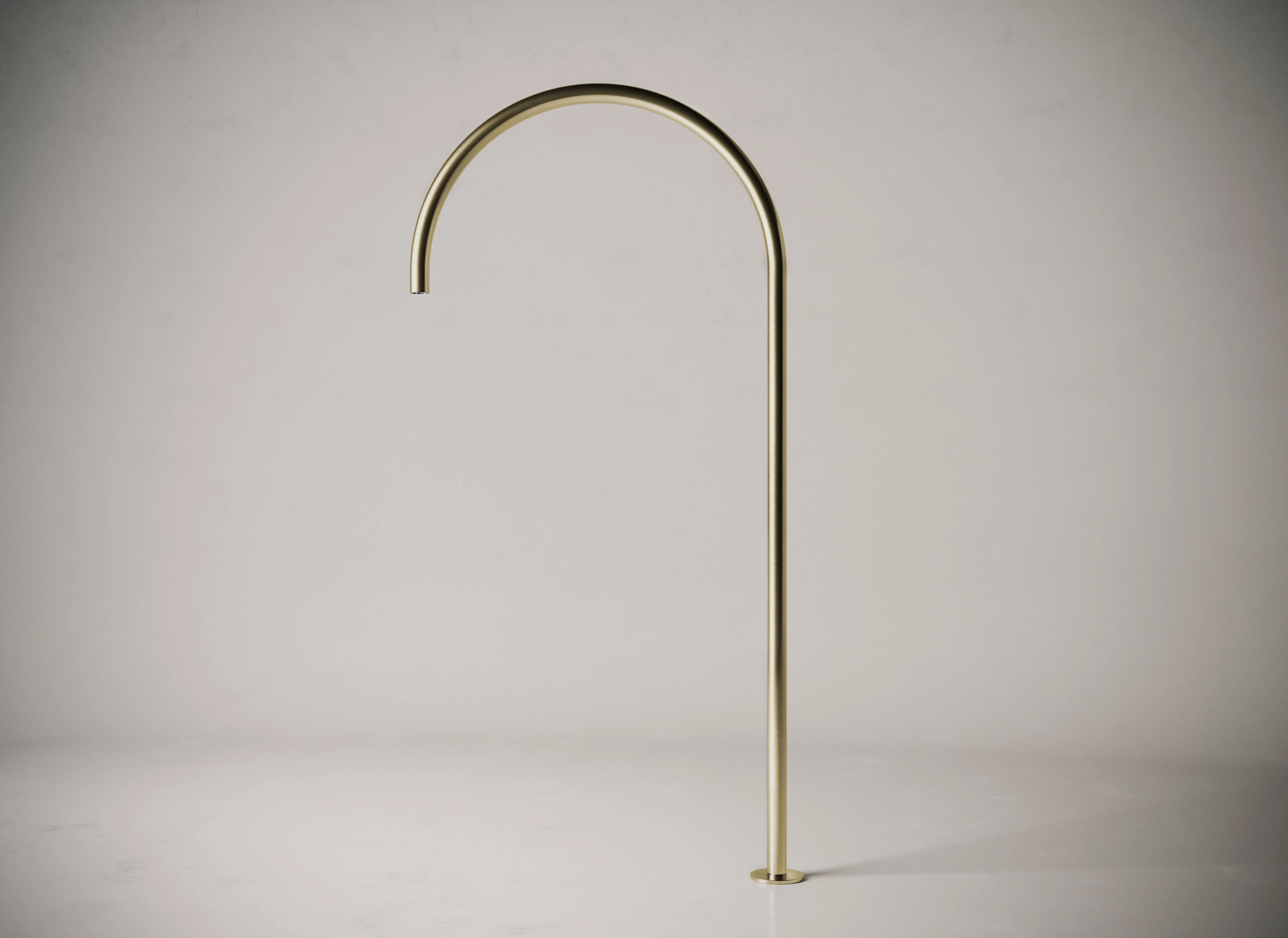 JP 35.2 Floor standing stainless steel bathtub spout By COCOON | design ...