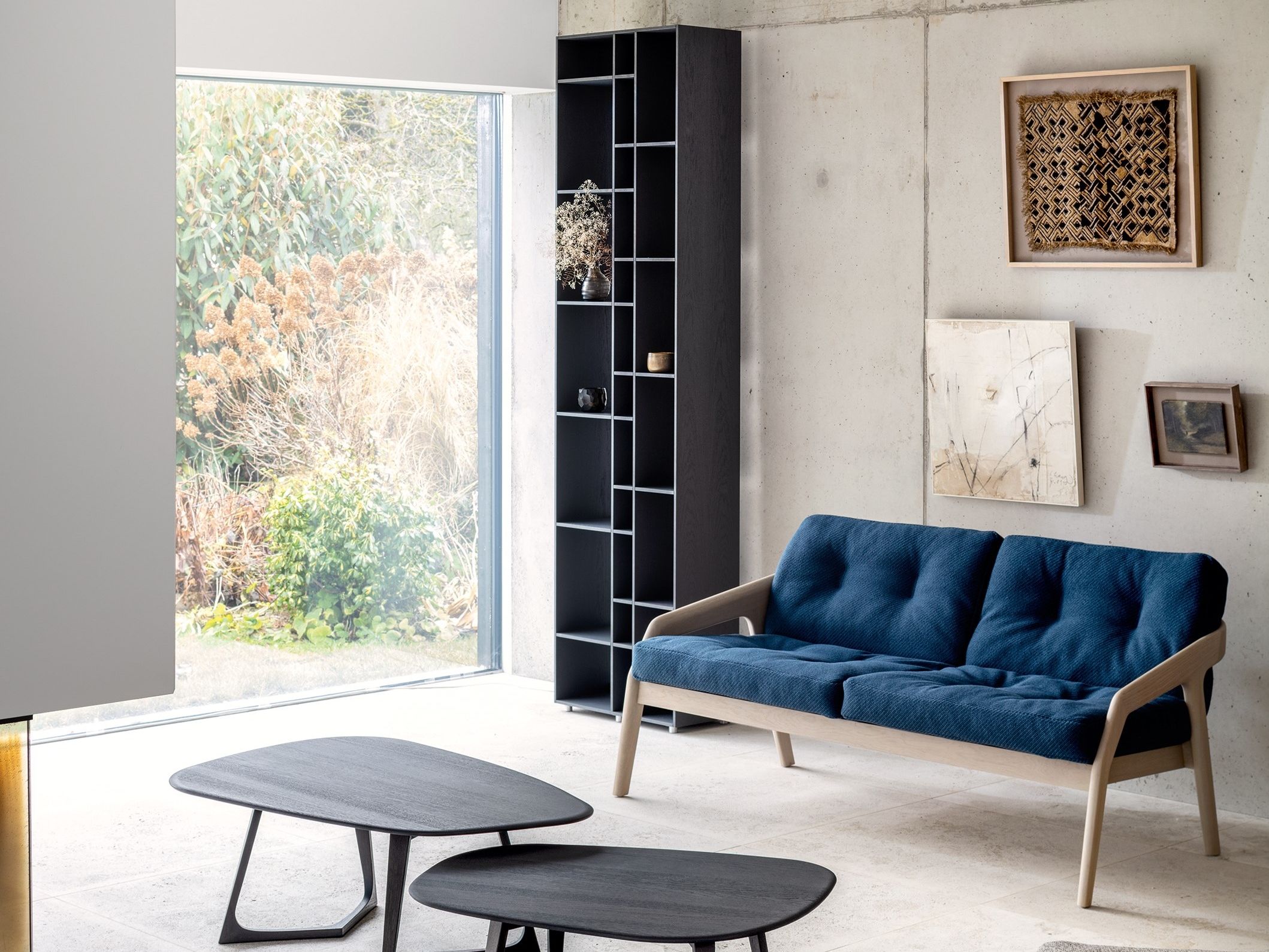 CODE 1 Open wall-mounted freestanding bookcase By ZEITRAUM | design ...