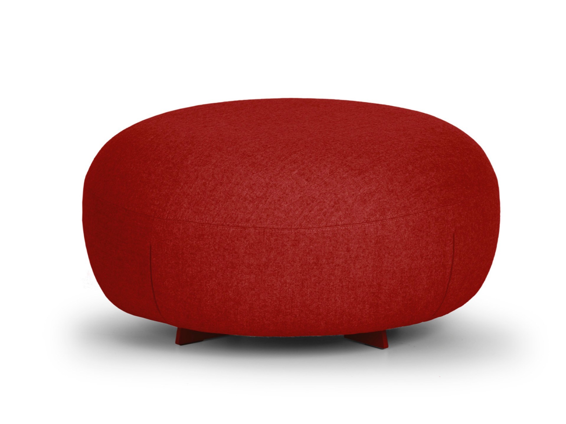 CODE Upholstered round pouf By True Design | design Parisotto+Formenton ...