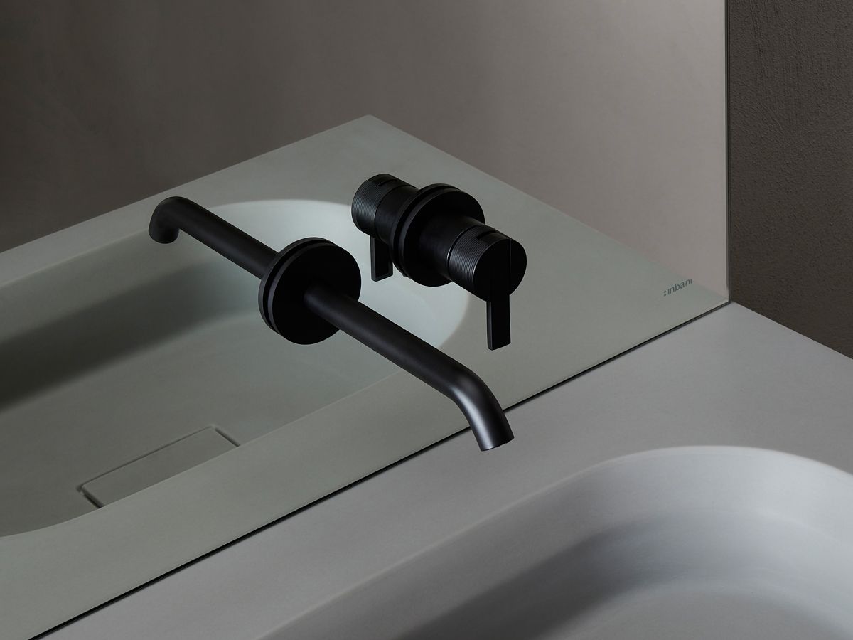 CODE | Rubinetto per lavabo a muro Collezione Code By INBANI