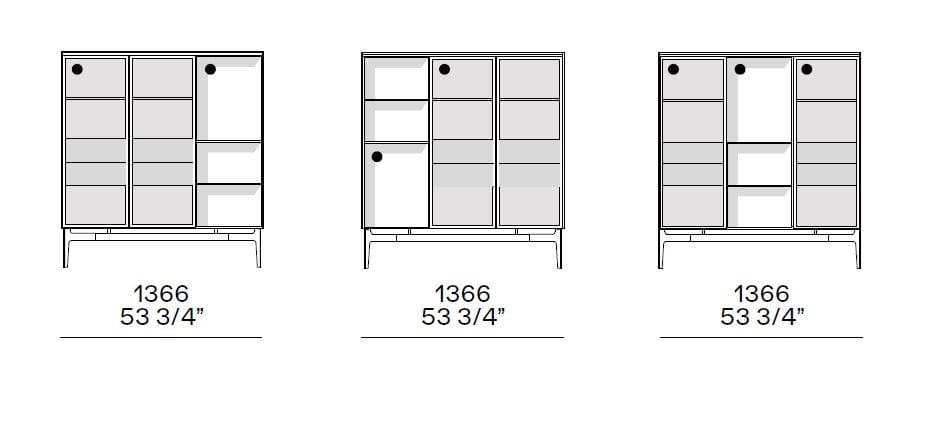 CODE Highboard By Poliform