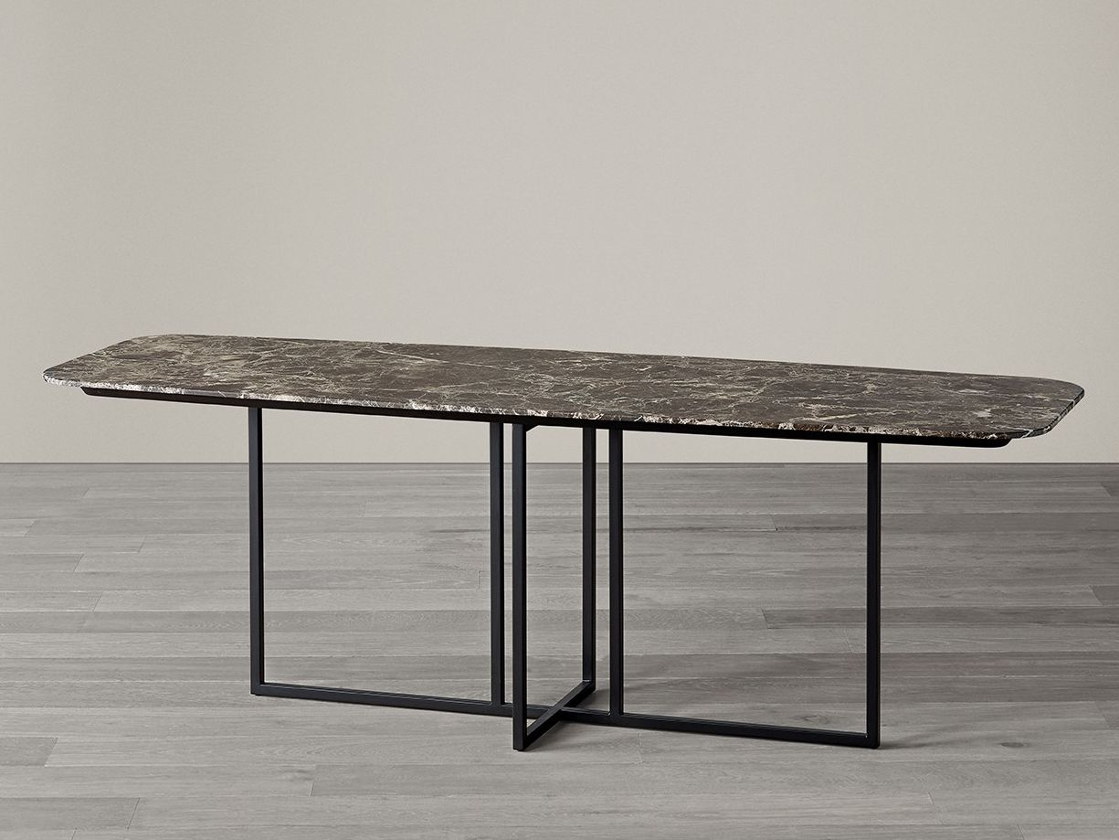 COLE | Rectangular console table By Meridiani design Andrea Parisio