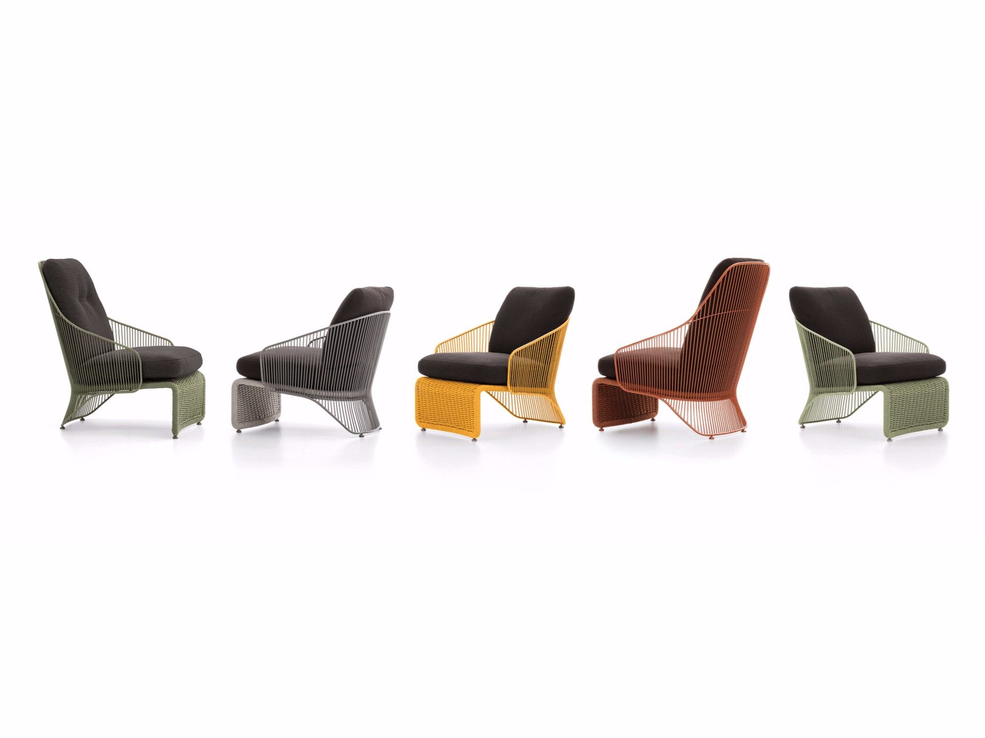 COLETTE OUTDOOR Outdoor armchair By Minotti | design Rodolfo Dordoni