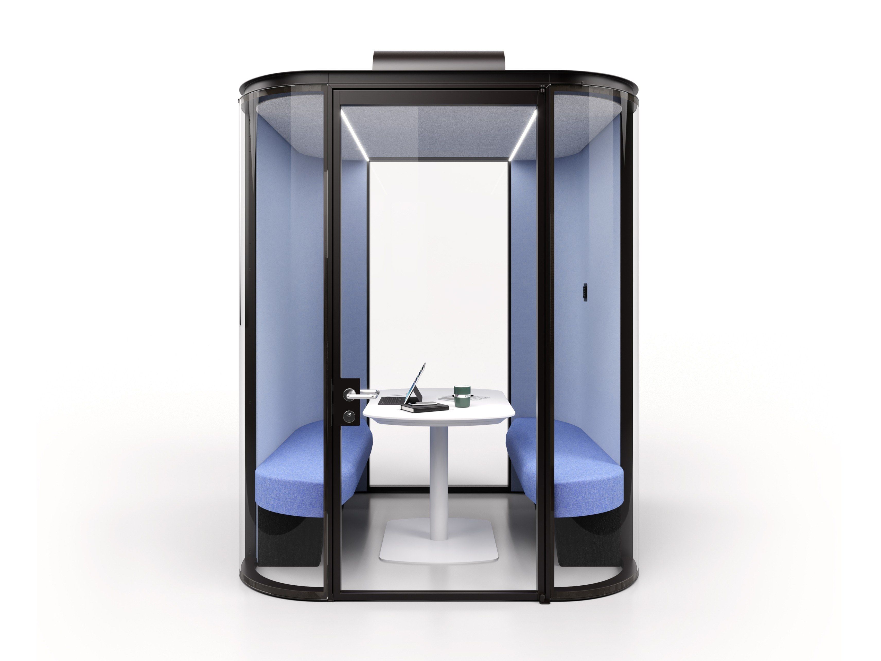 COLLABORATIVE ROOM Acoustic fabric office booth By ESTEL GROUP | design ...