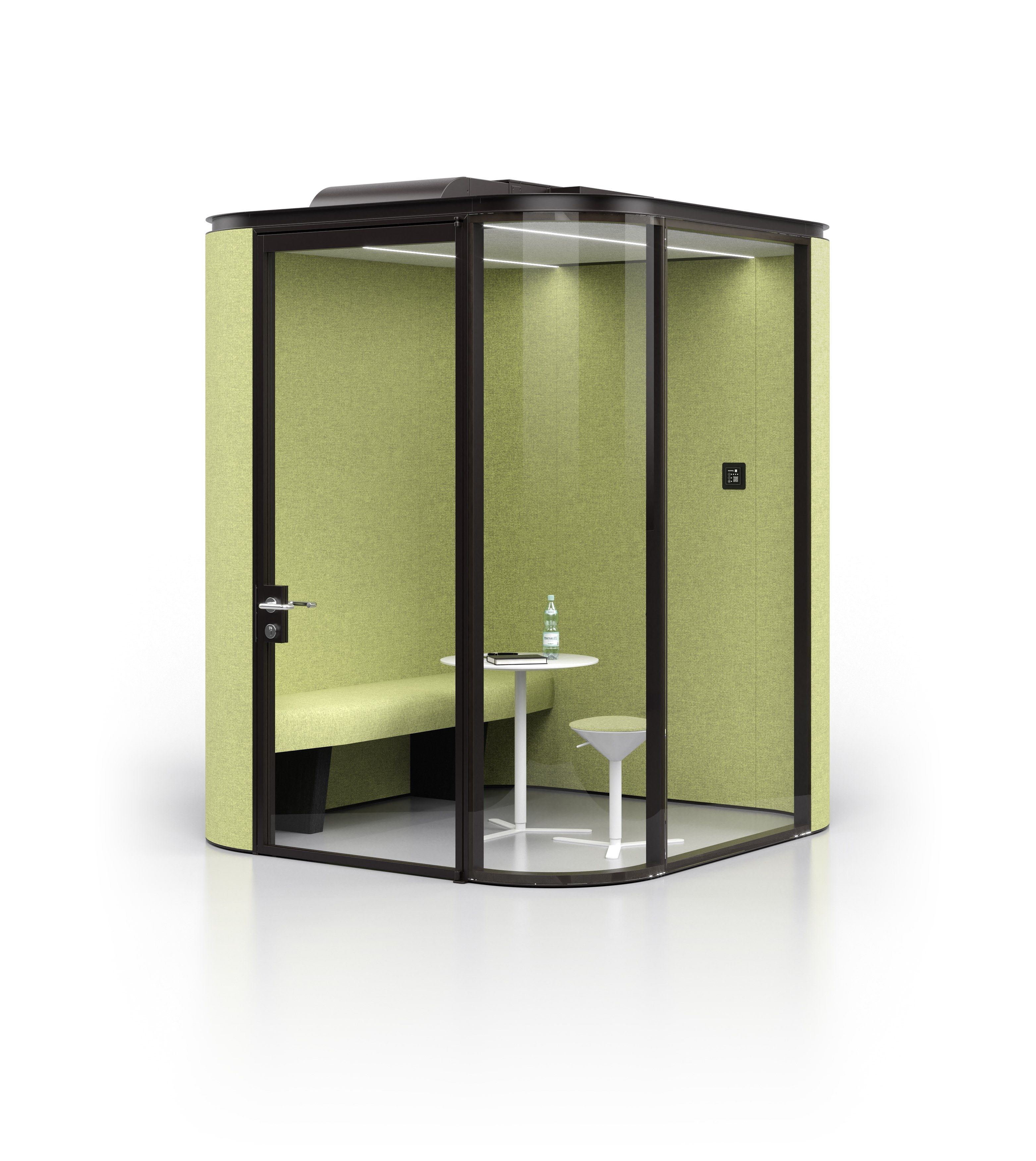 COLLABORATIVE ROOM Acoustic fabric office booth By ESTEL GROUP | design ...