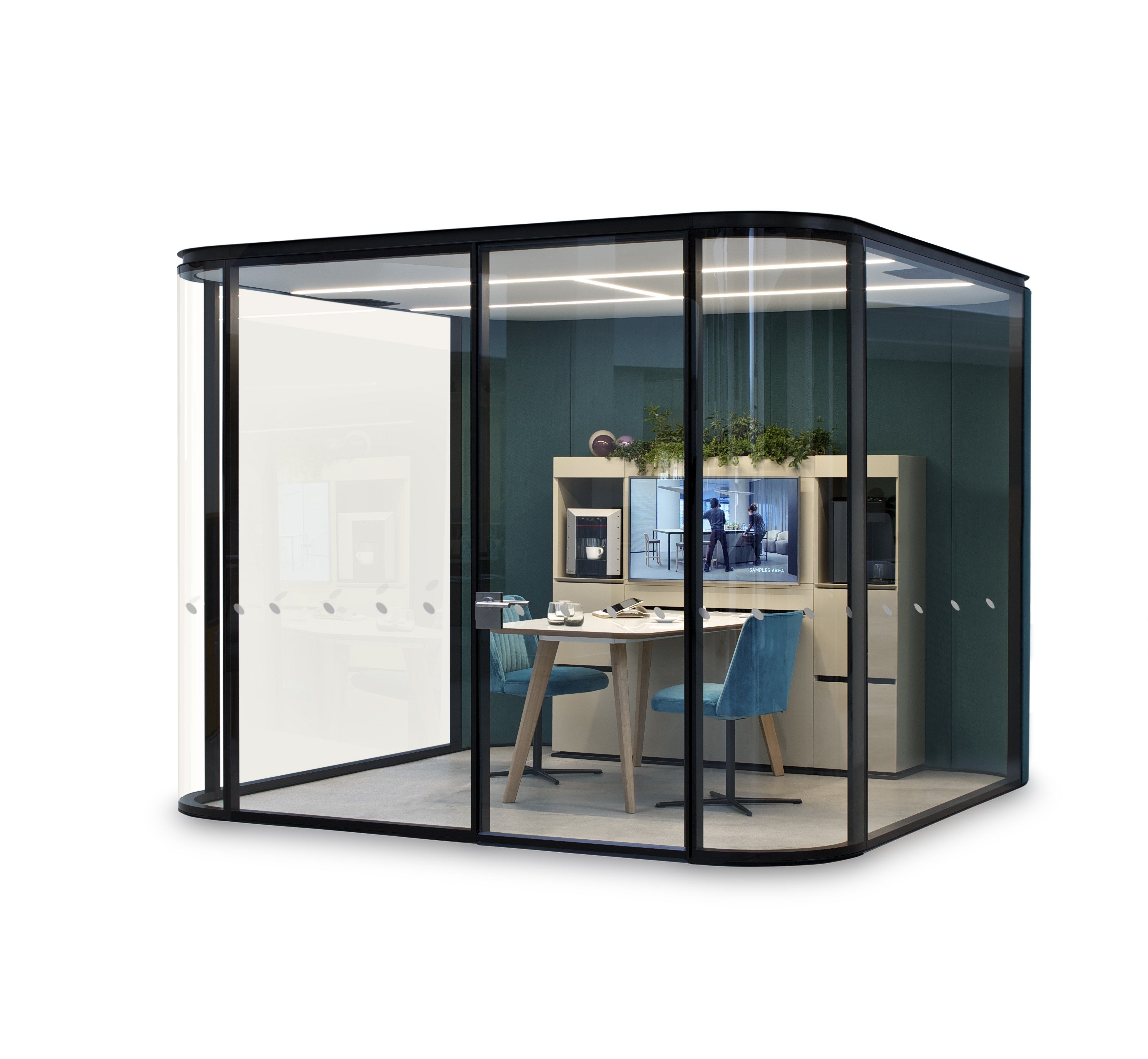 COLLABORATIVE ROOM Acoustic fabric office booth By ESTEL GROUP | design ...