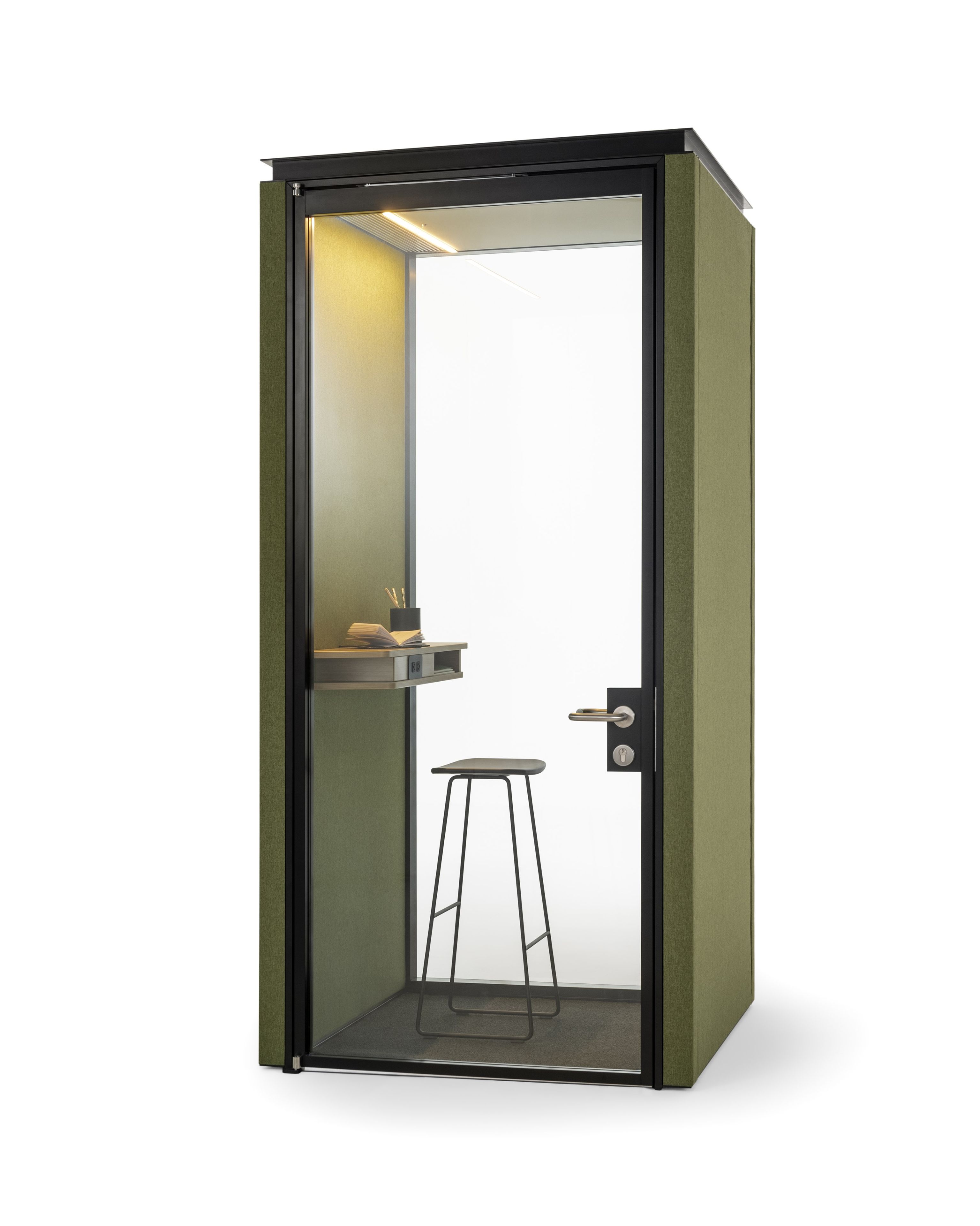 Acoustic office booth COLLABORATIVE ROOM - PHONE BOOTH Collaborative ...