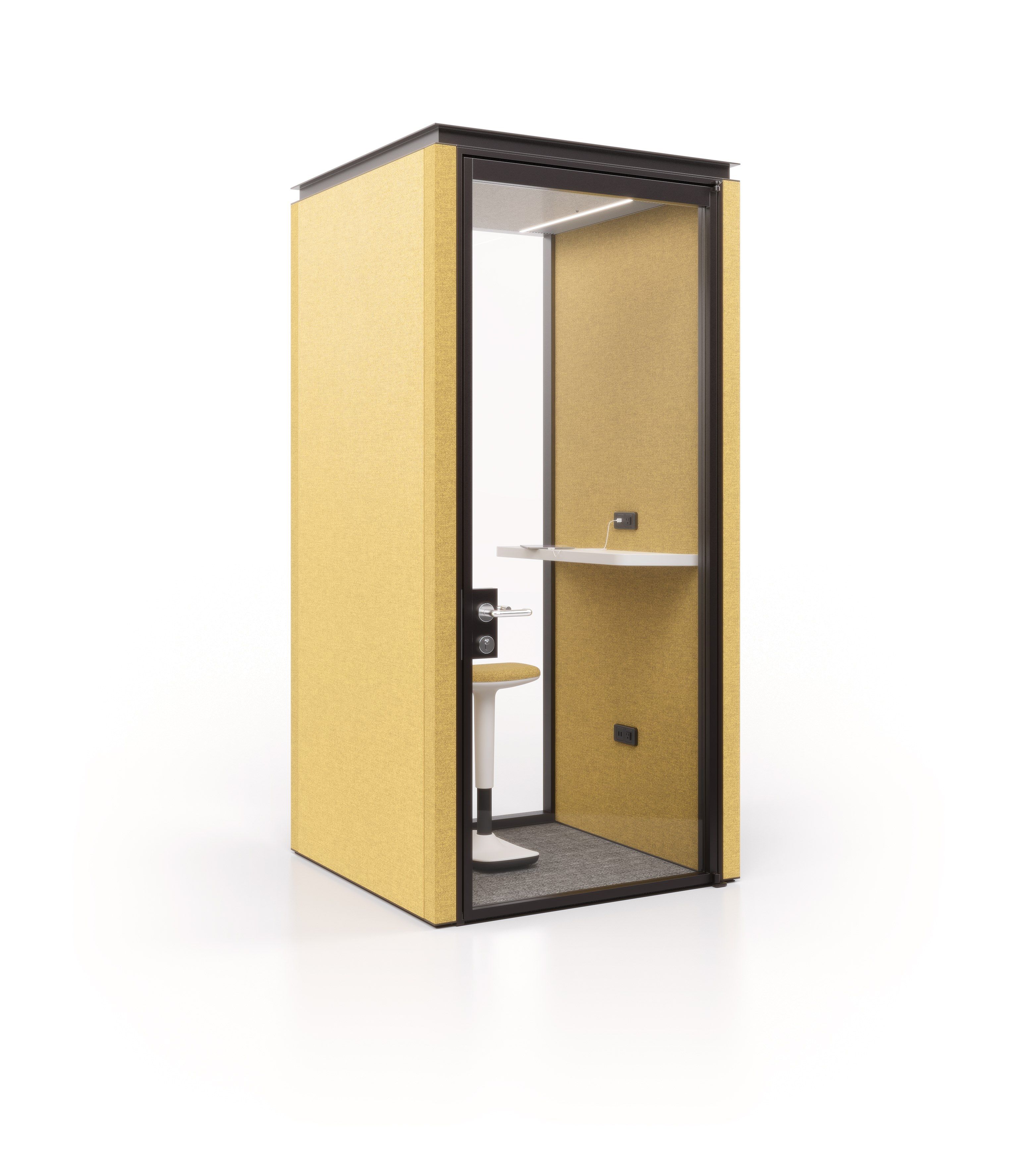 Acoustic office booth COLLABORATIVE ROOM - PHONE BOOTH Collaborative ...