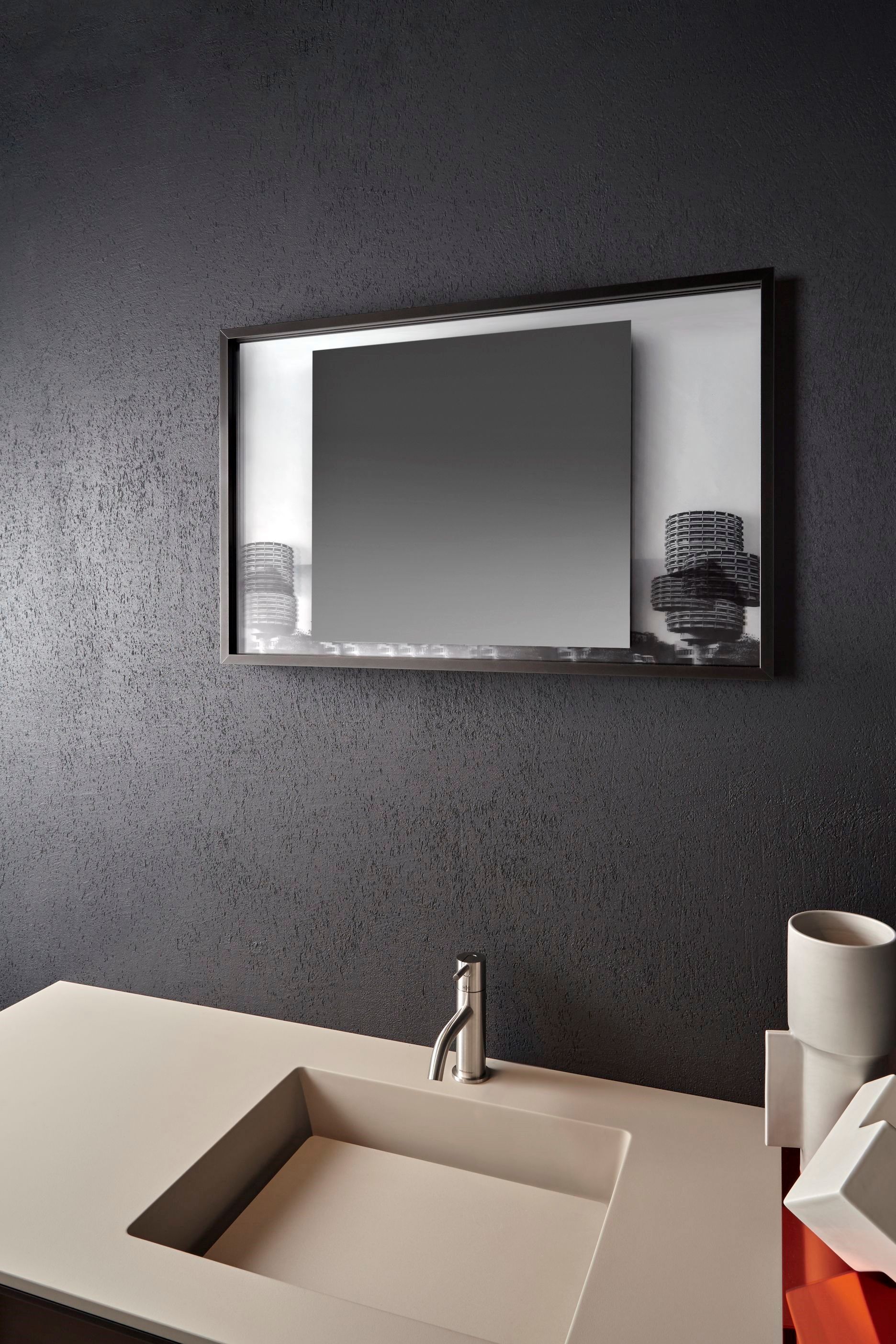 COLLAGE | Rectangular mirror By Antonio Lupi Design design Luca Galofaro