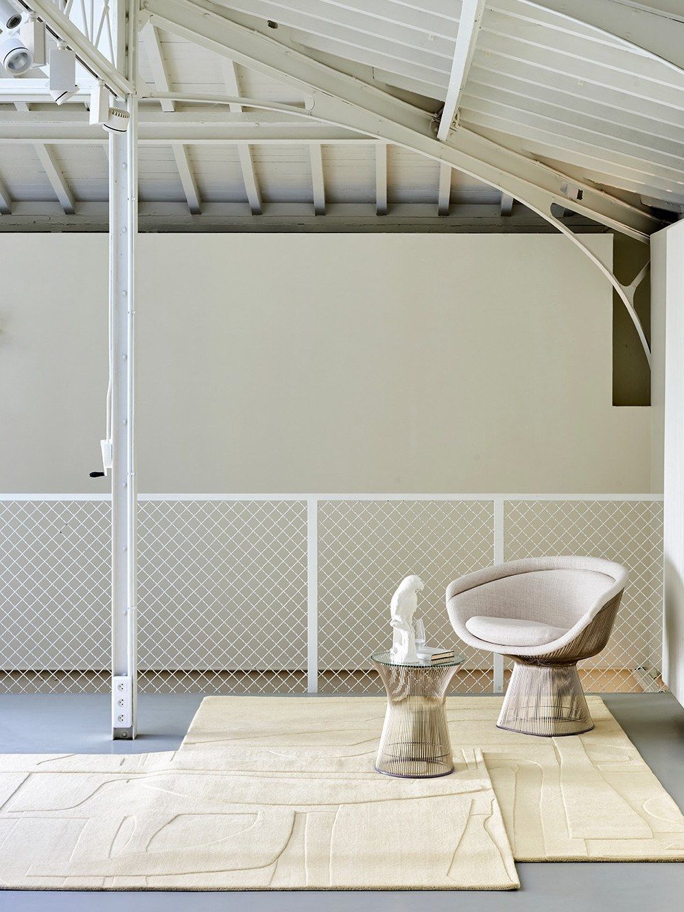 Handmade rectangular wool rug COLLAGE By Toulemonde Bochart design ...