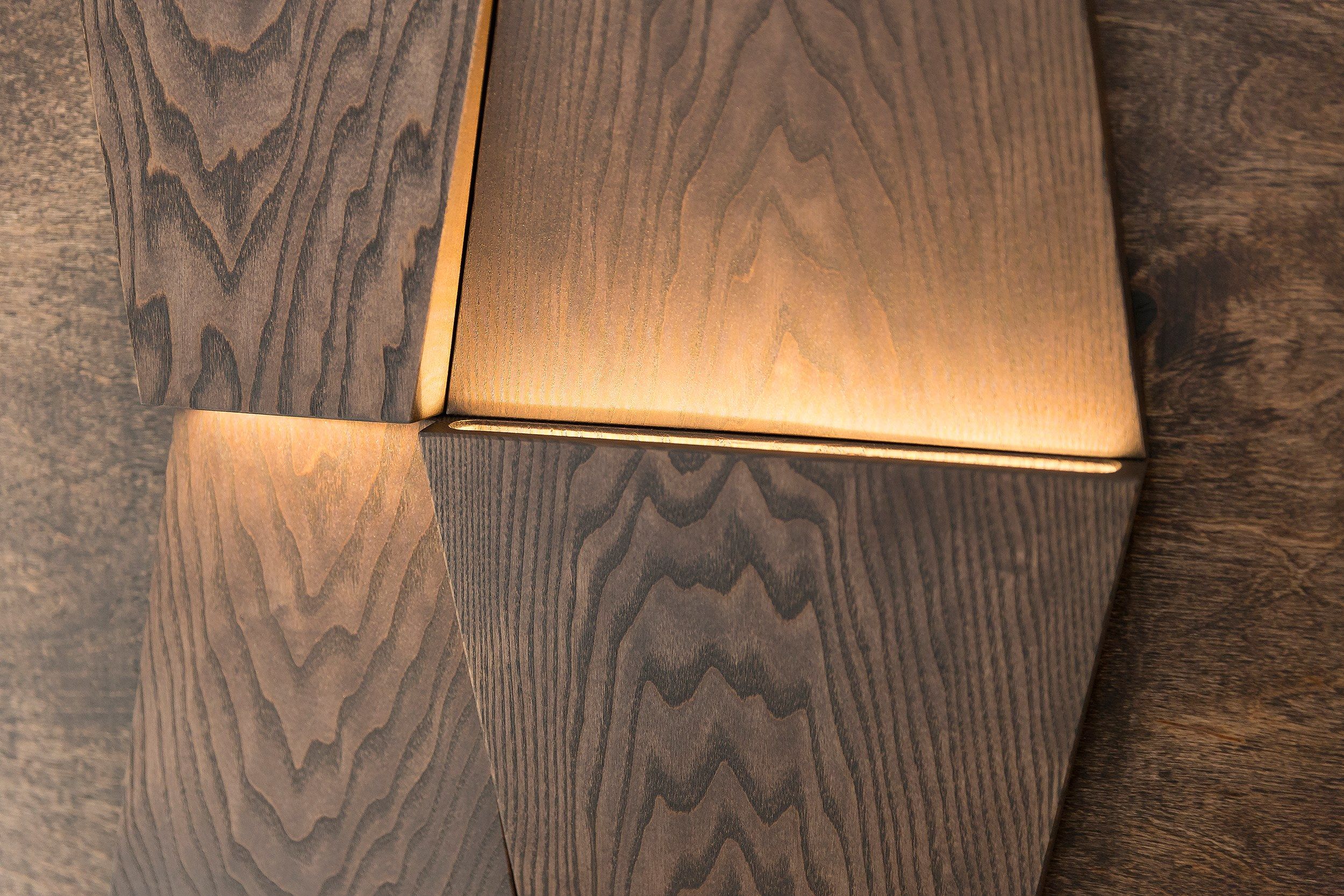 Modular wooden 3D Wall Cladding COLORADO By NEXT LEVEL DESIGN STUDIO