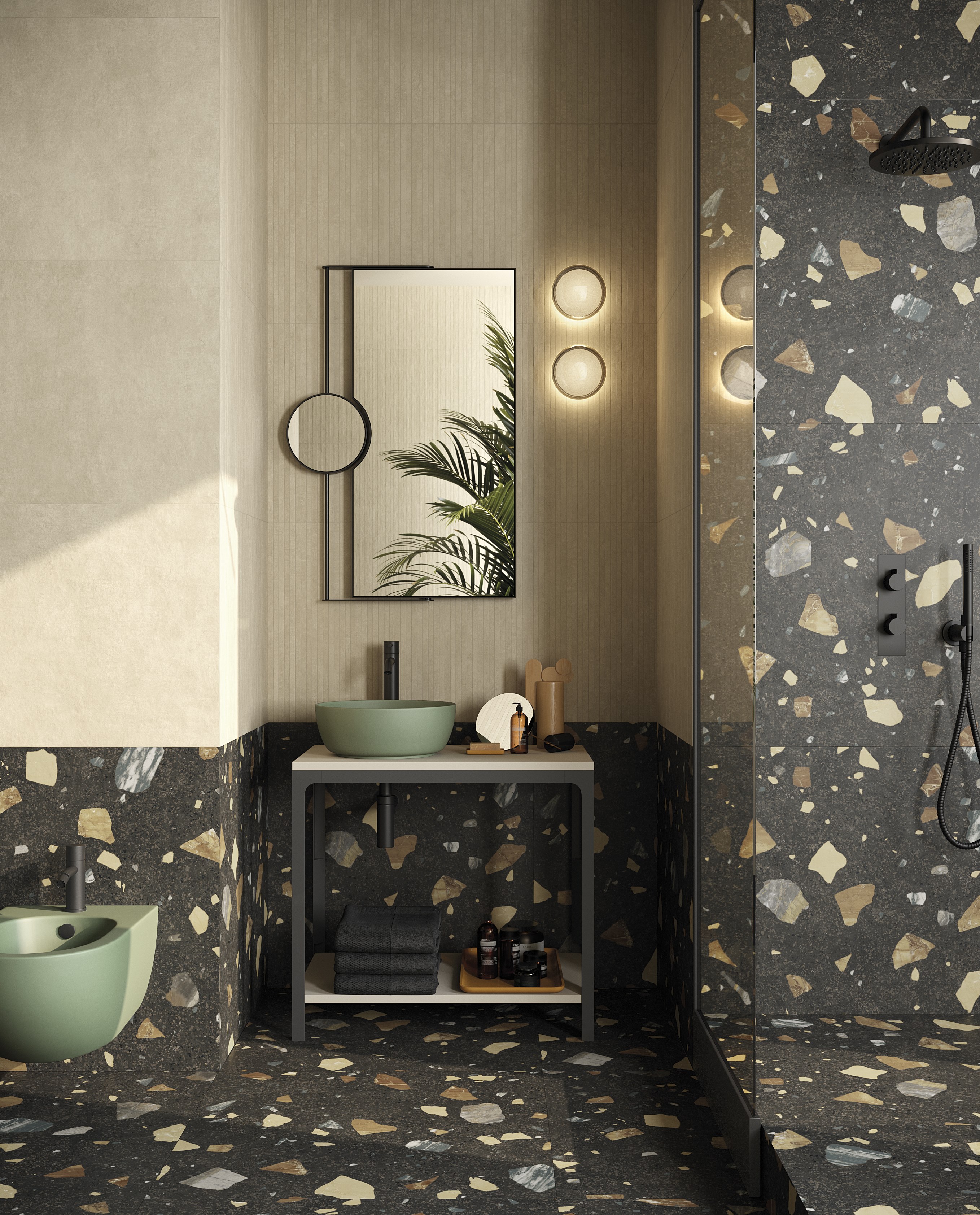 Full-body porcelain stoneware wall/floor tiles COLORFUL By Pastorelli