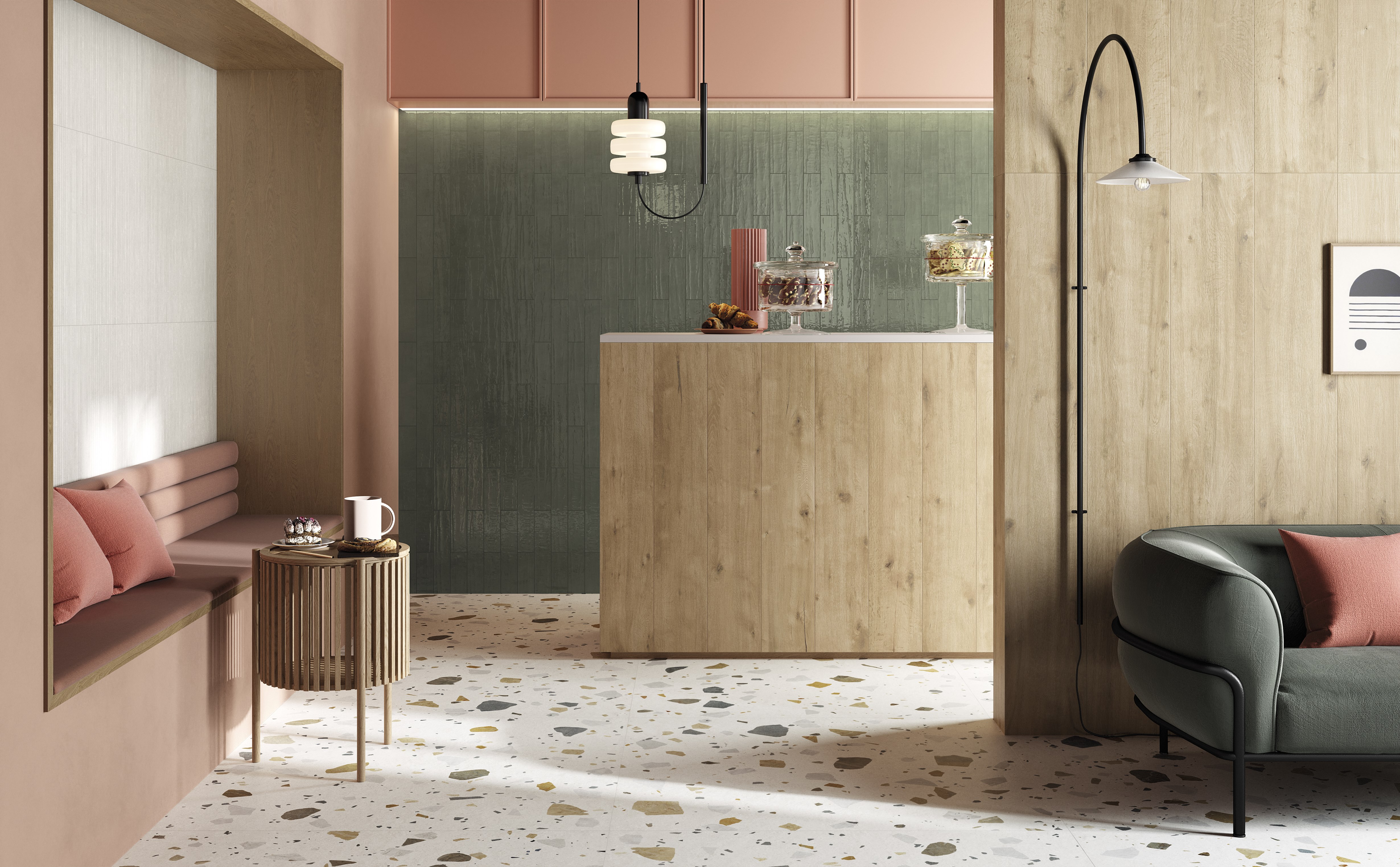 Full-body porcelain stoneware wall/floor tiles COLORFUL By Pastorelli