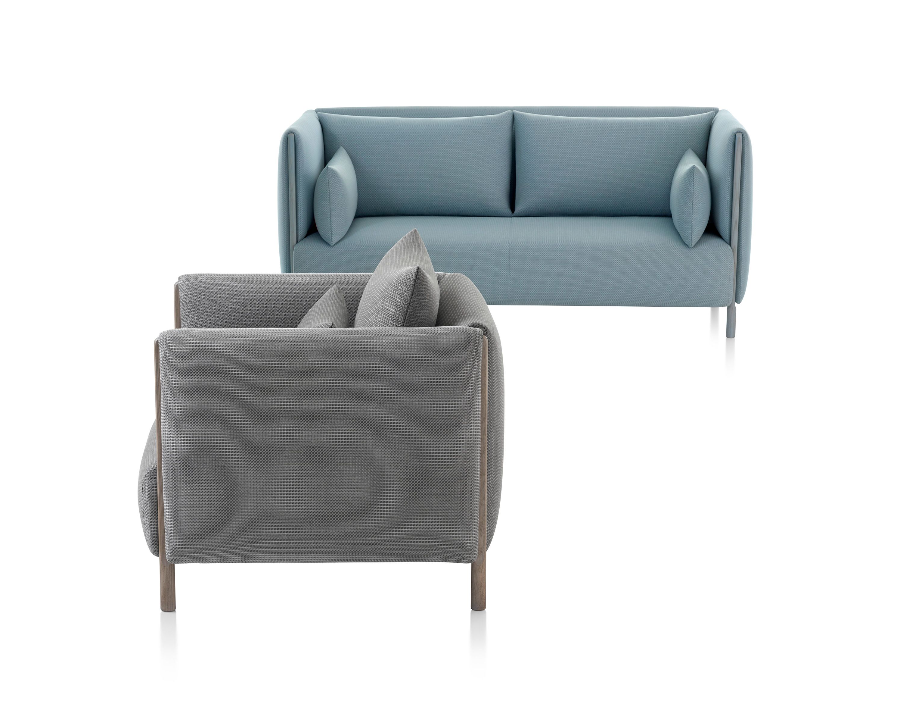 COLOURFORM 2 seater fabric sofa By Herman Miller | design Scholten ...