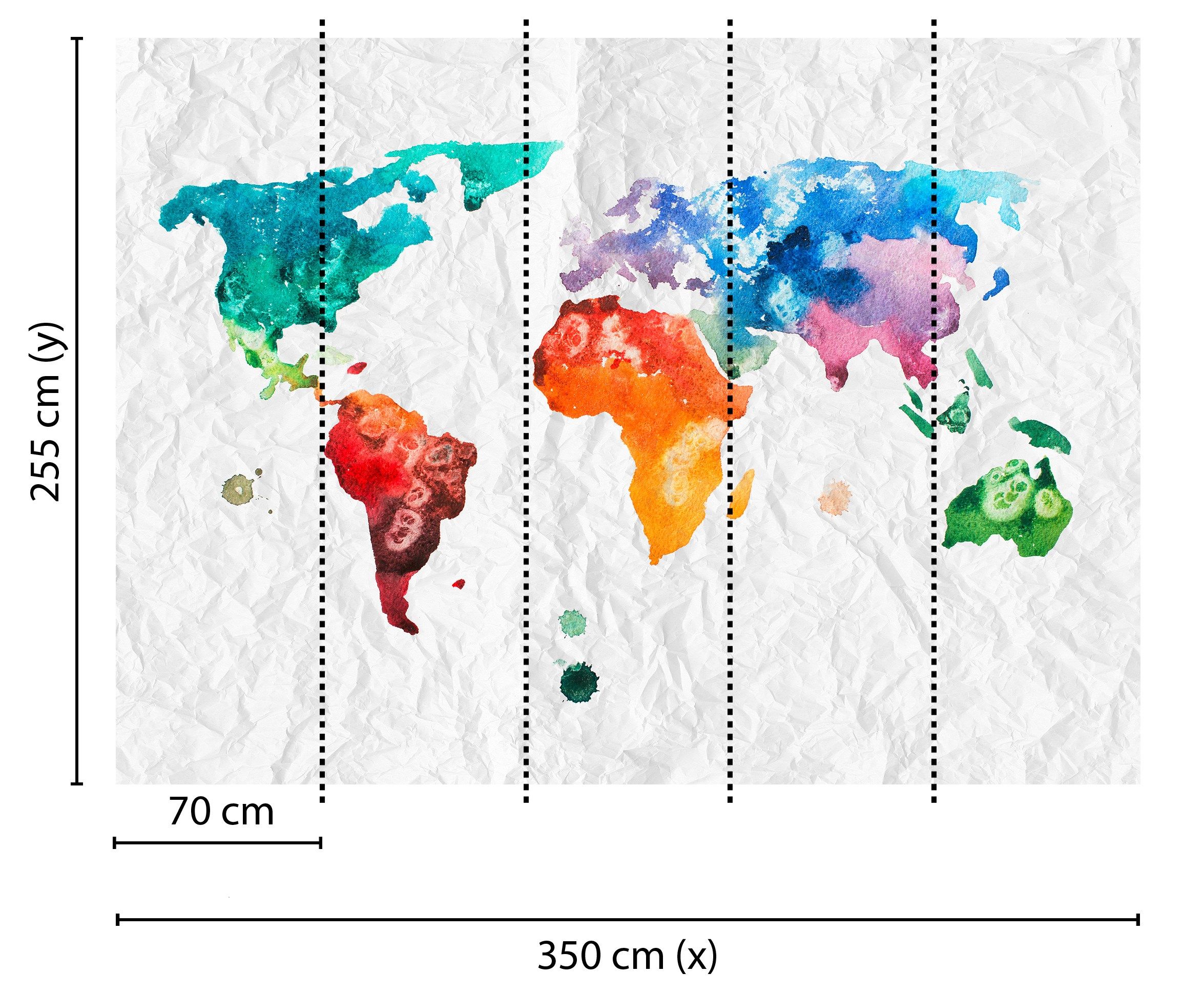 COLOURFUL WORLD Wallpaper By Architects Paper