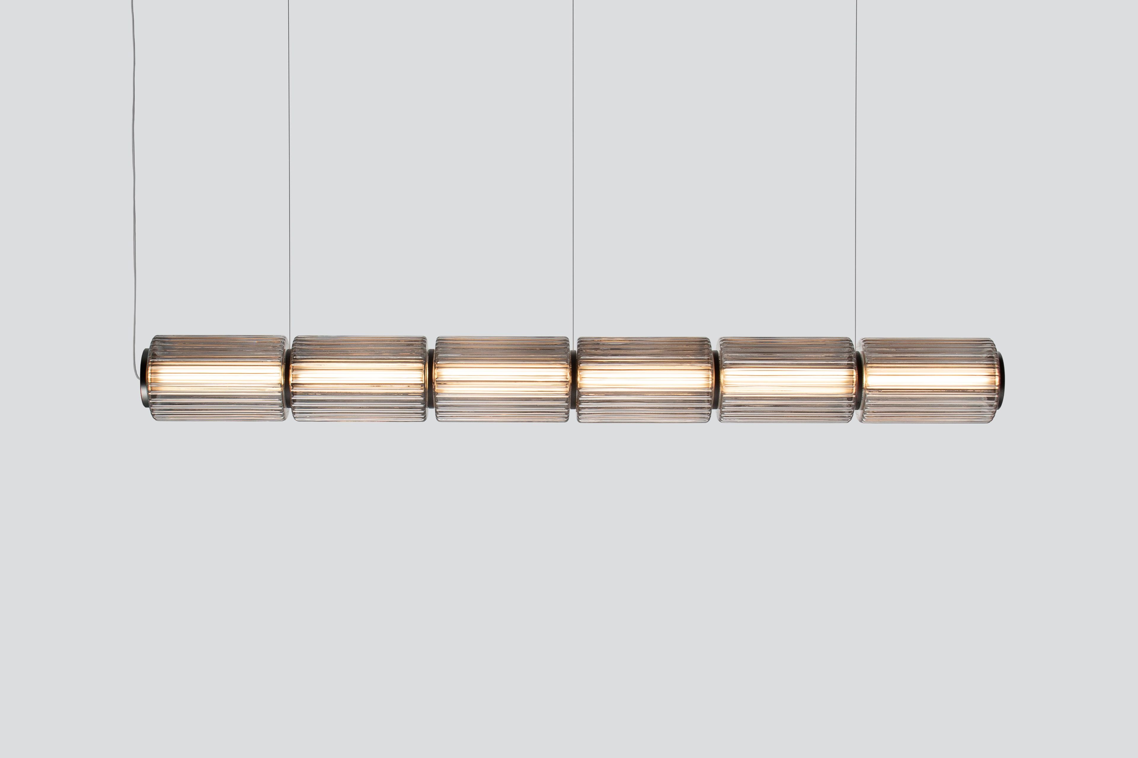 COLUMN 175 HORIZONTAL Pendant lamp By A-N-D | design Lukas Peet