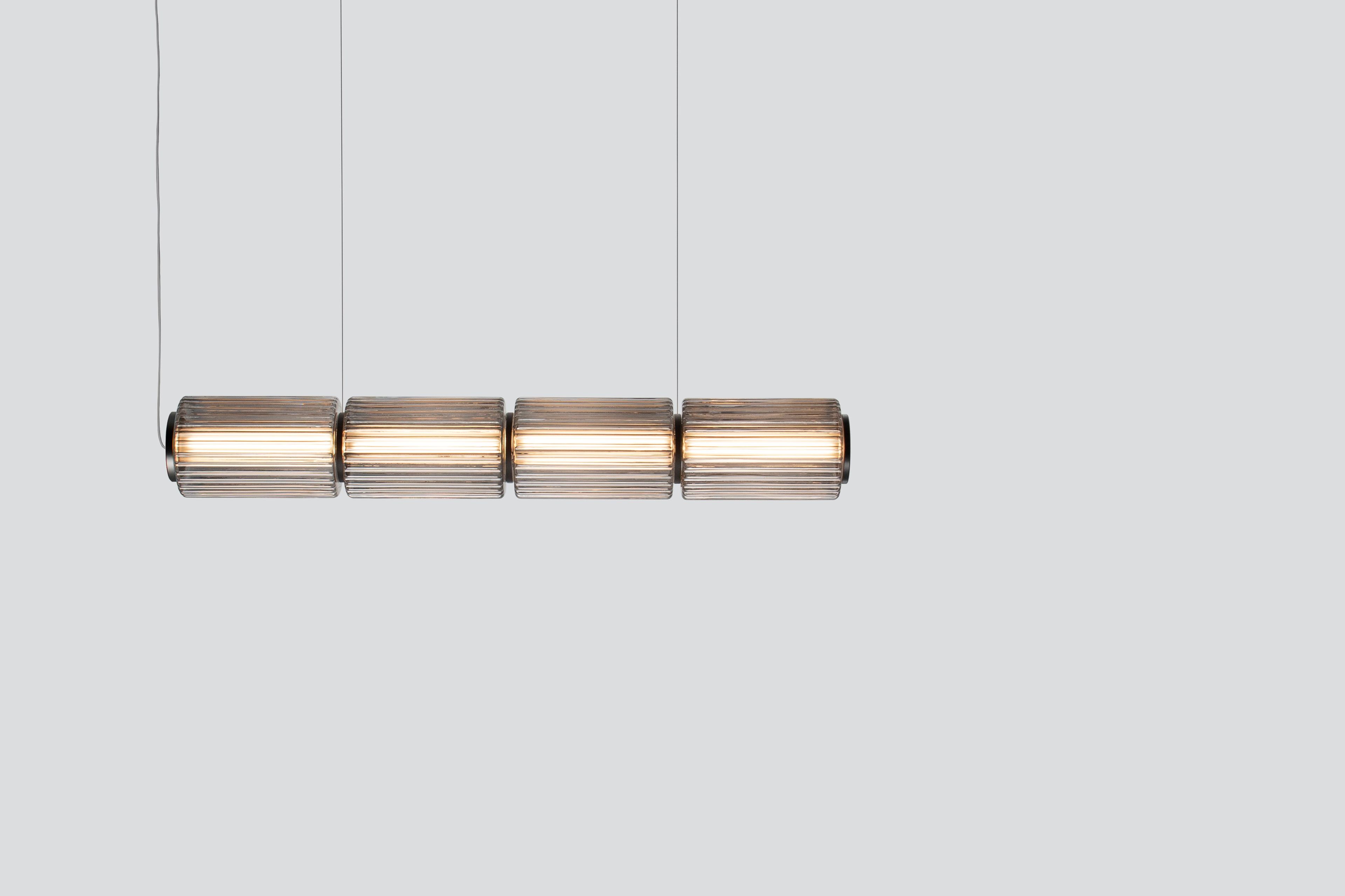 COLUMN 175 HORIZONTAL Pendant lamp By A-N-D | design Lukas Peet