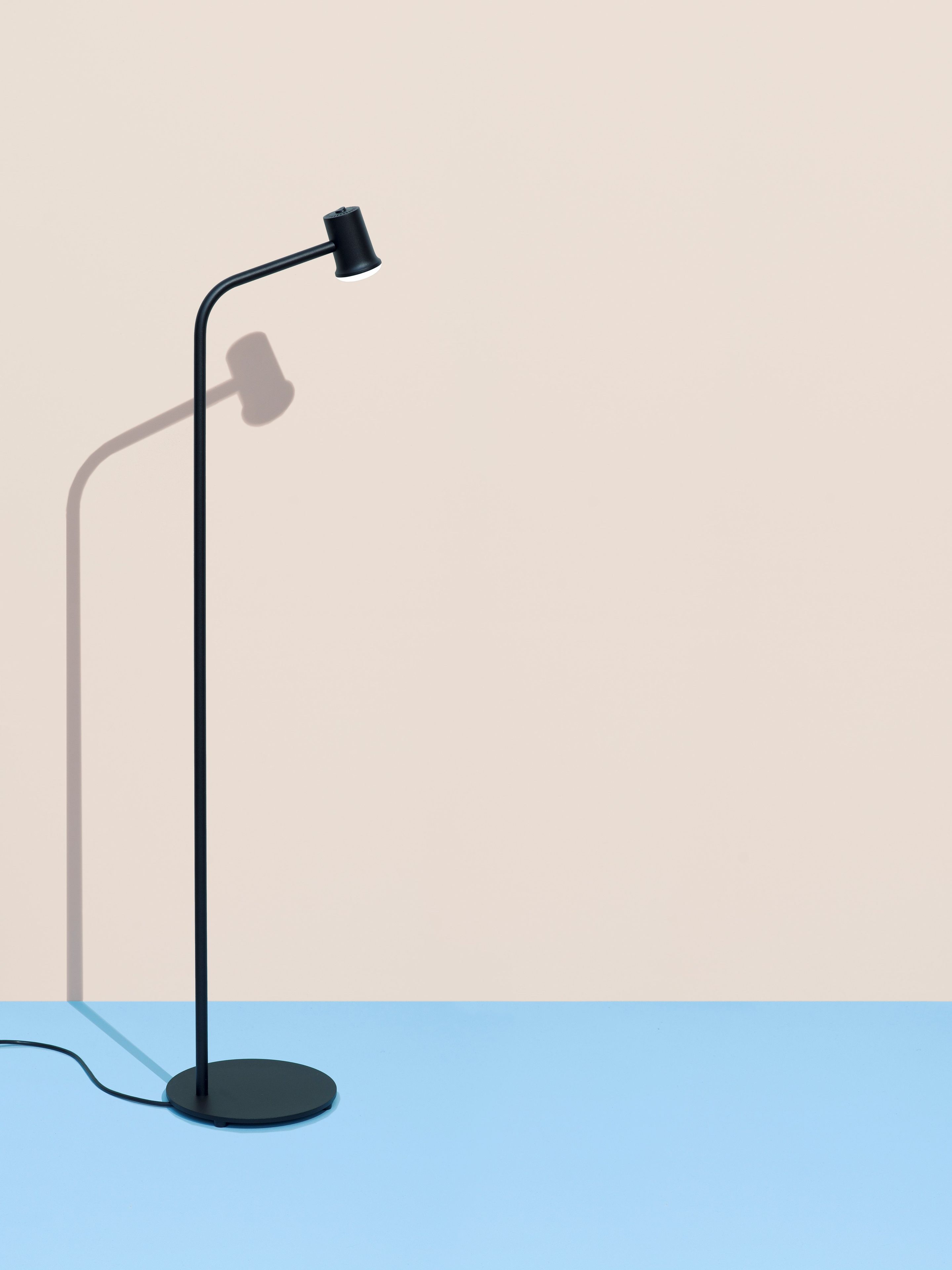 COMPOSE LED aluminium floor lamp By Zero | design Jens Fager