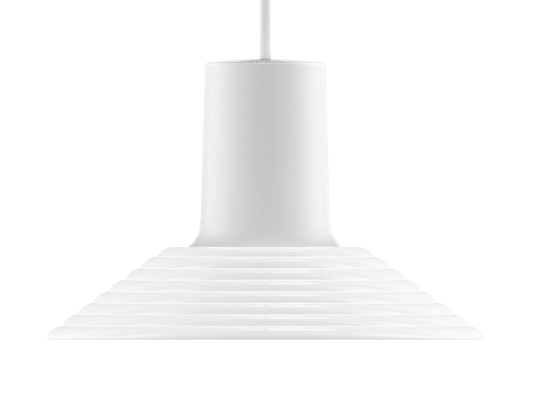 LED glass and aluminium pendant lamp with dimmer COMPOSE By Zero design ...