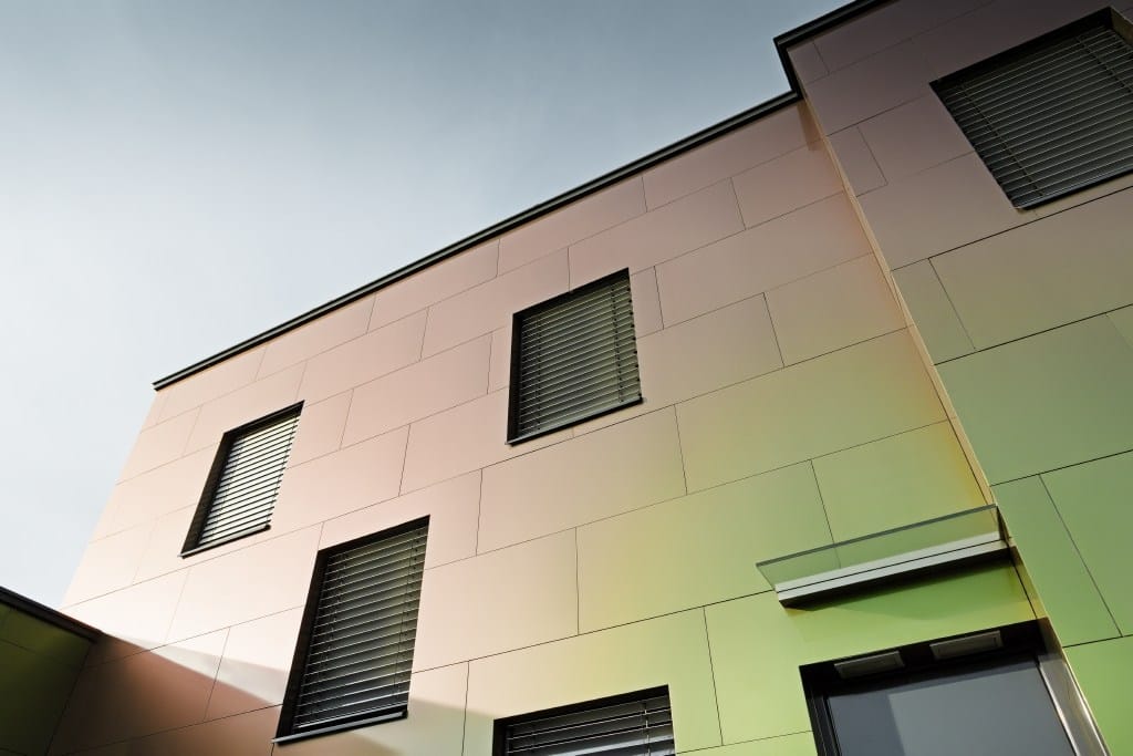 Composite material facade panel COMPOSITE PANEL By PREFA ITALIA