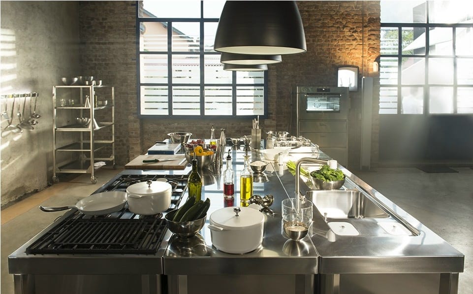 Cucina in acciaio inox By ALPES-INOX