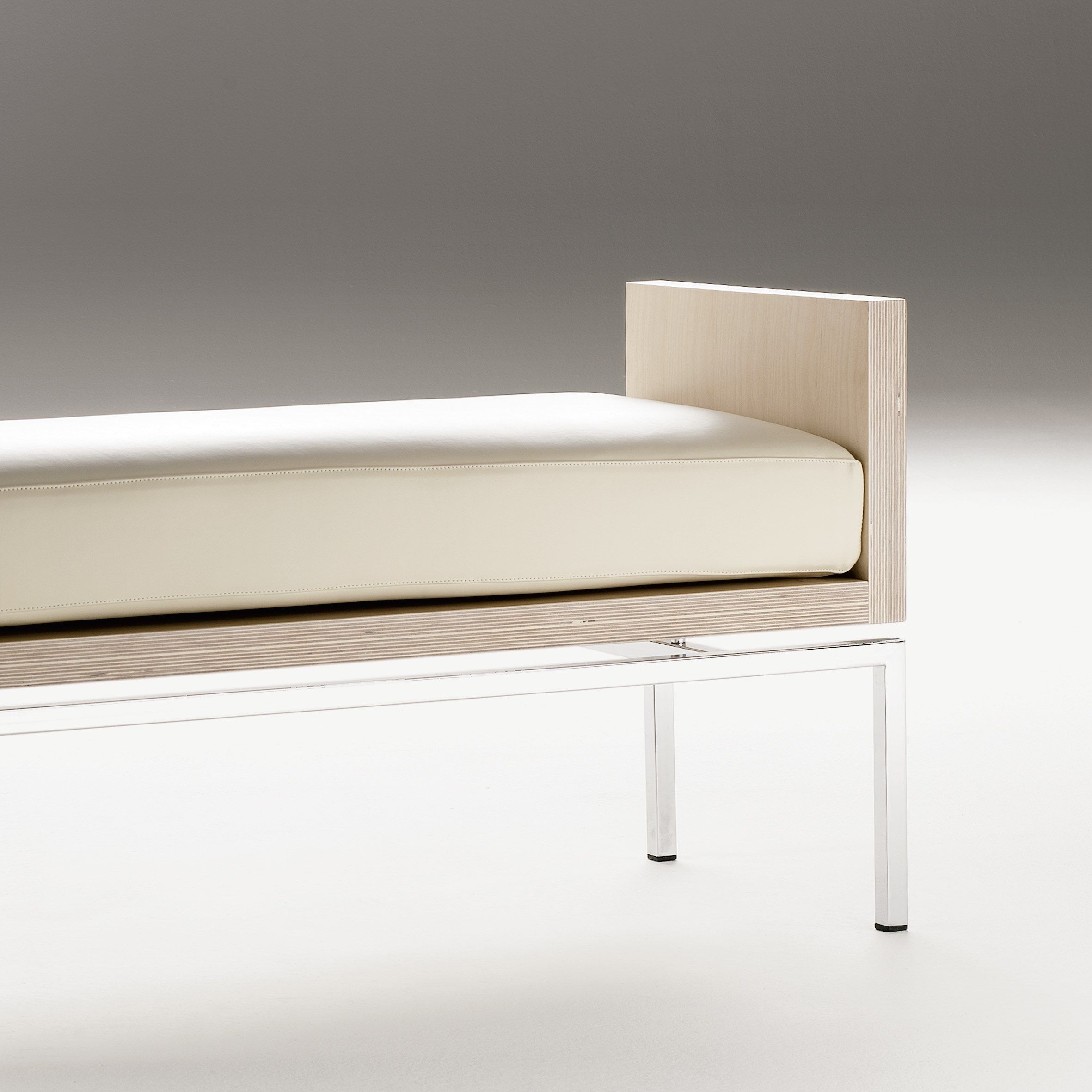 FORME Upholstered bench By Matrix International | design Danilo Marcone ...