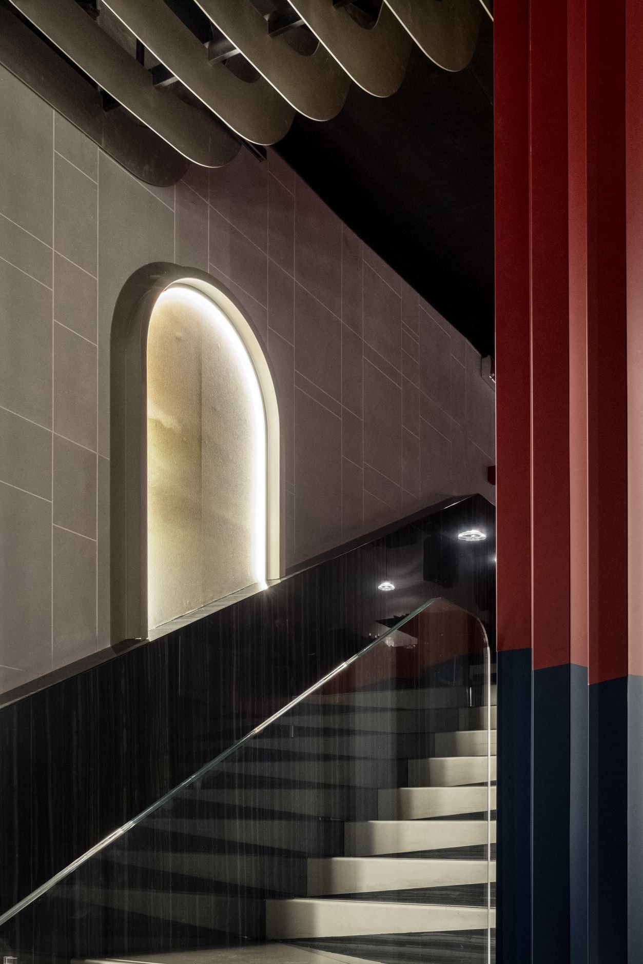 Panel with concrete effect CONCLAD® DECOR By CNC | cemento non cemento