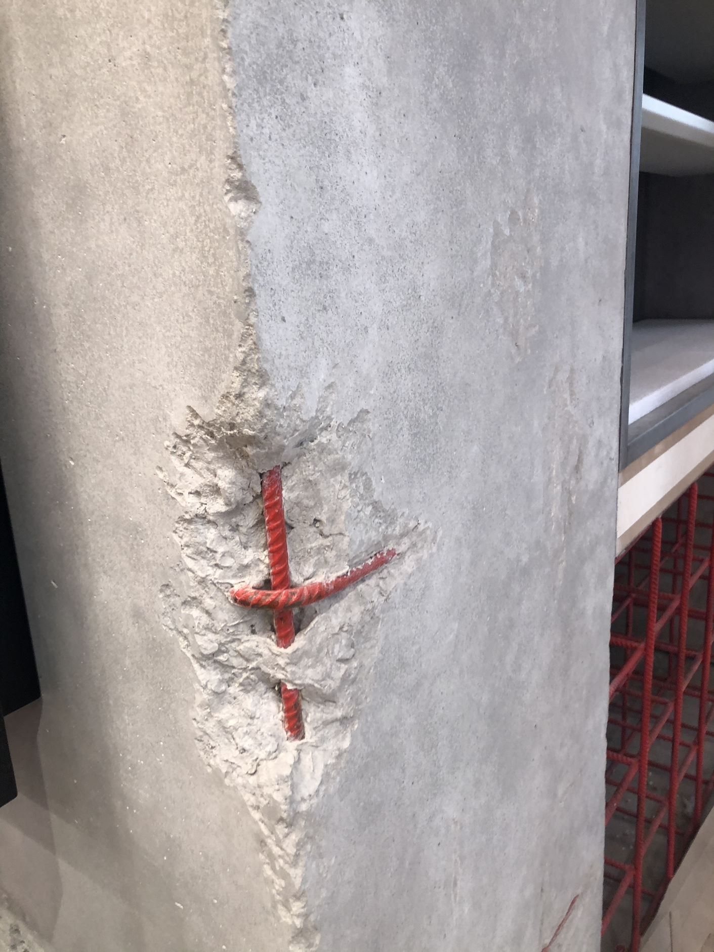 Panel with concrete effect CONCLAD® DECOR By CNC | cemento non cemento