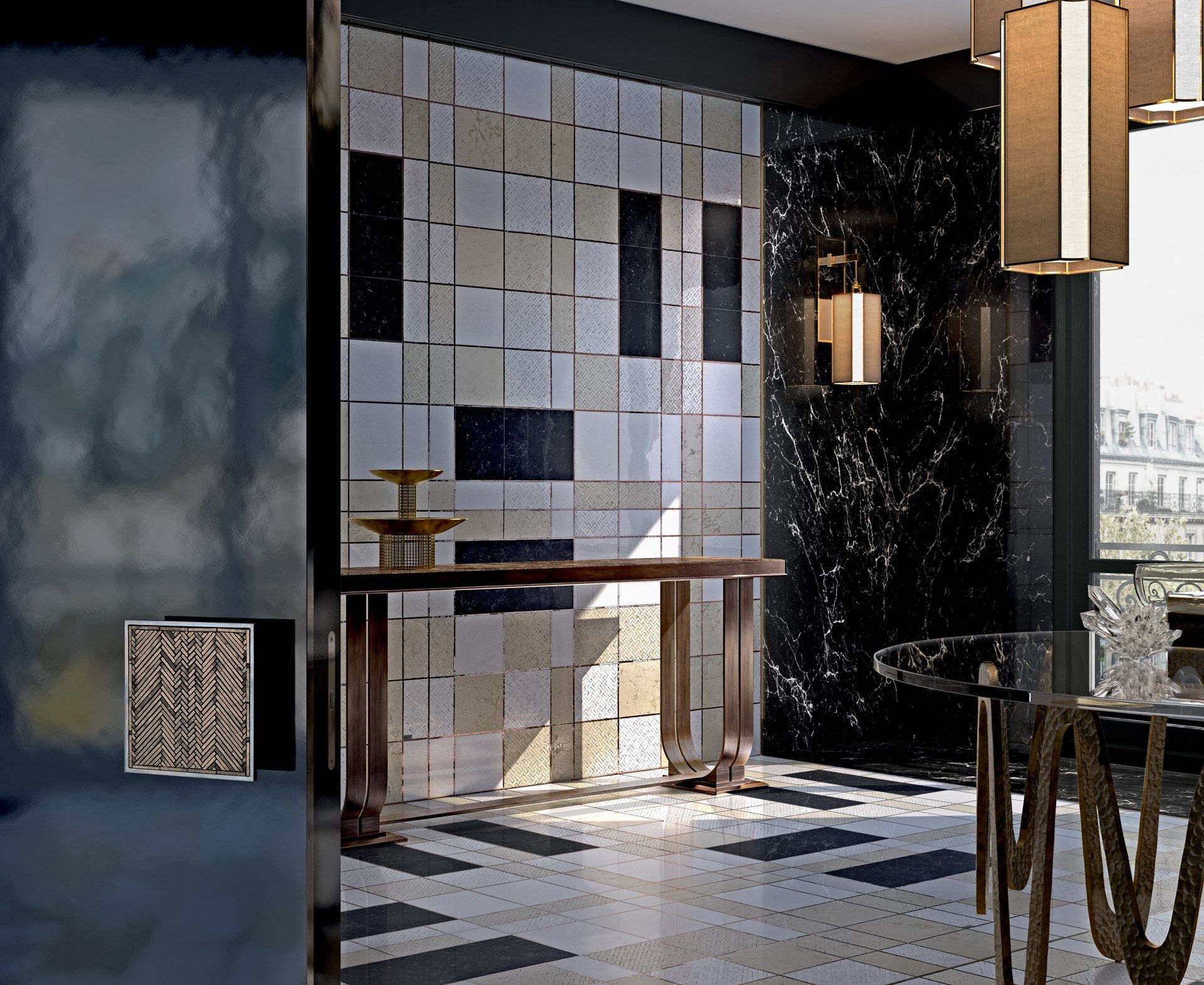 CONCORDE | Console table Concorde Collection By Sicis design Massimiliano Raggi