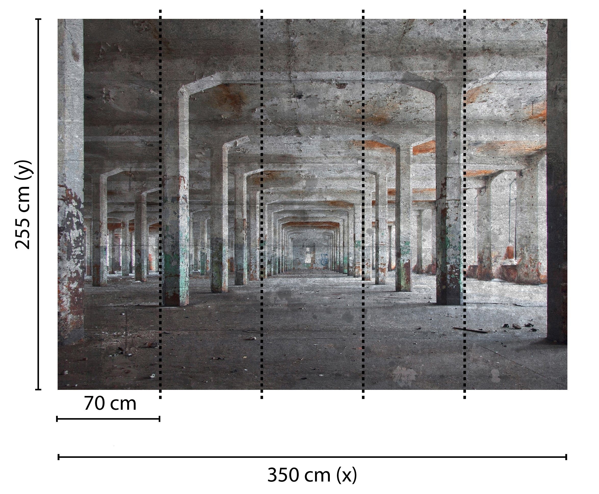 CONCRETE POSTS Wallpaper By Architects Paper