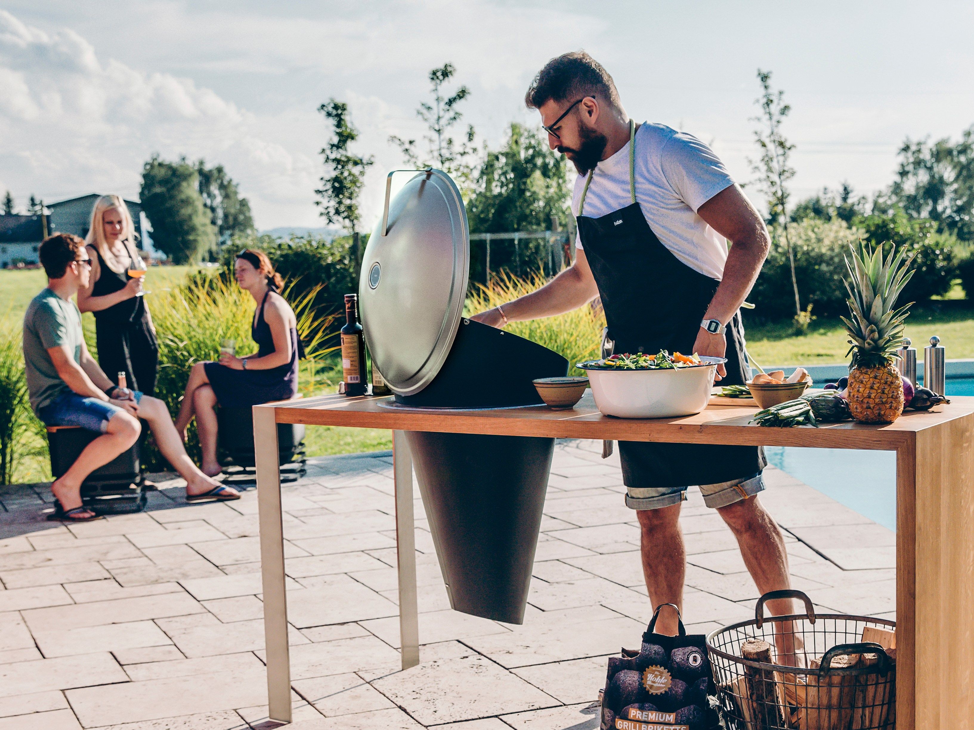 CONE MOUNTING barbecue By höfats