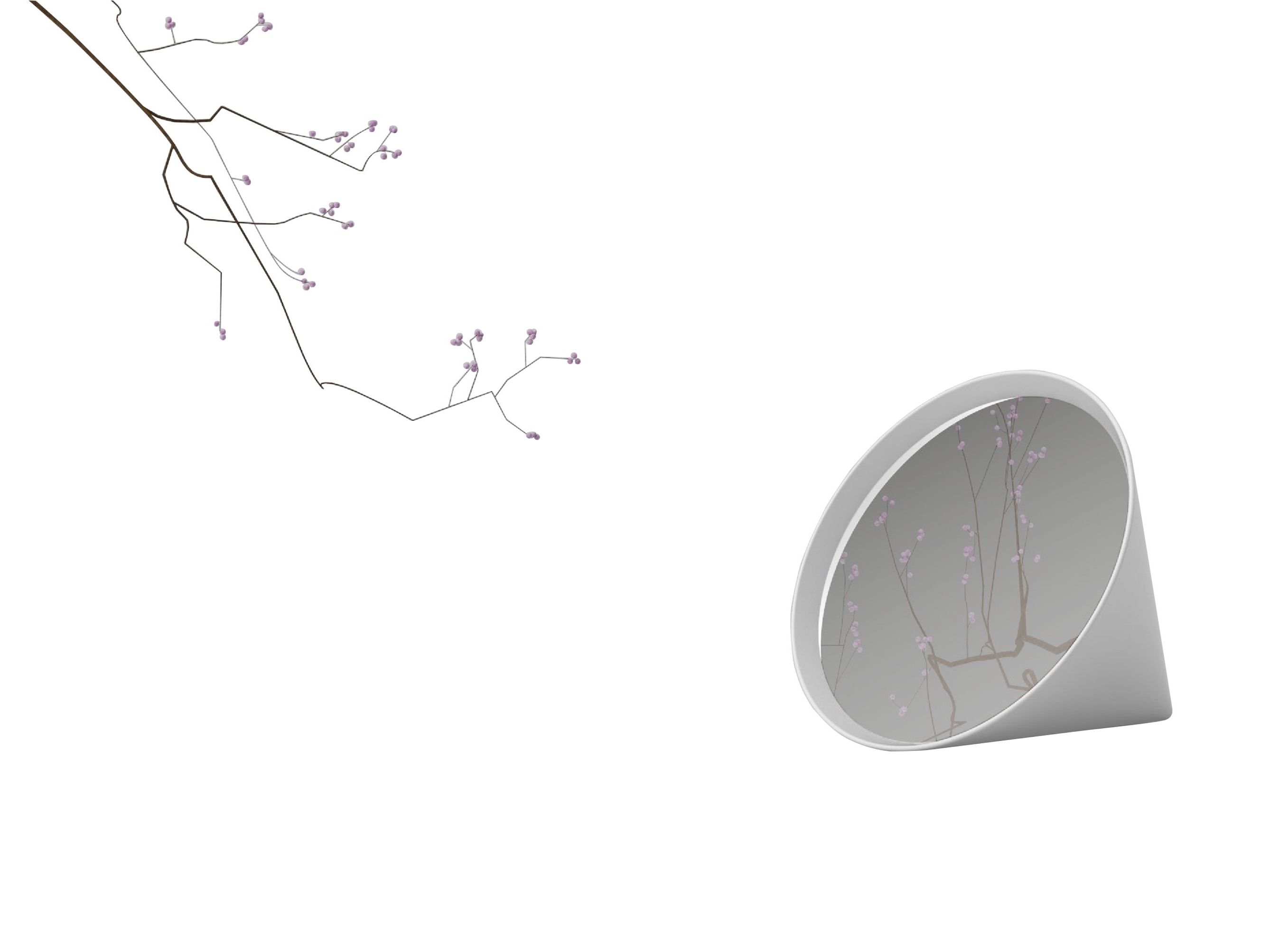 CONE | Mirror Cone Collection By ZENS Lifestyle design Nendo