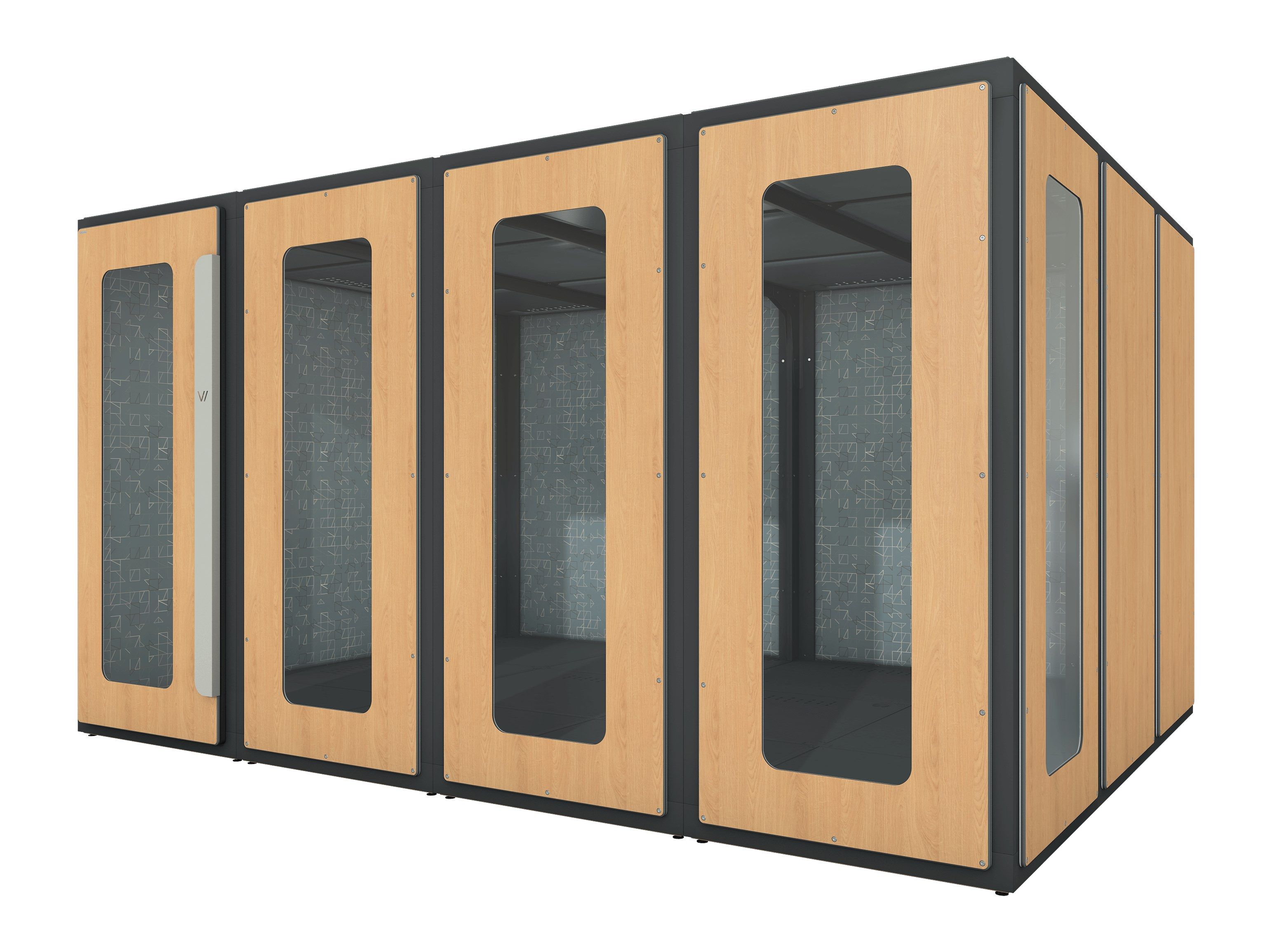 VICBOOTH OFFICE CONFERENCE BOOTH - 3x4 Office booth By Vicoustic