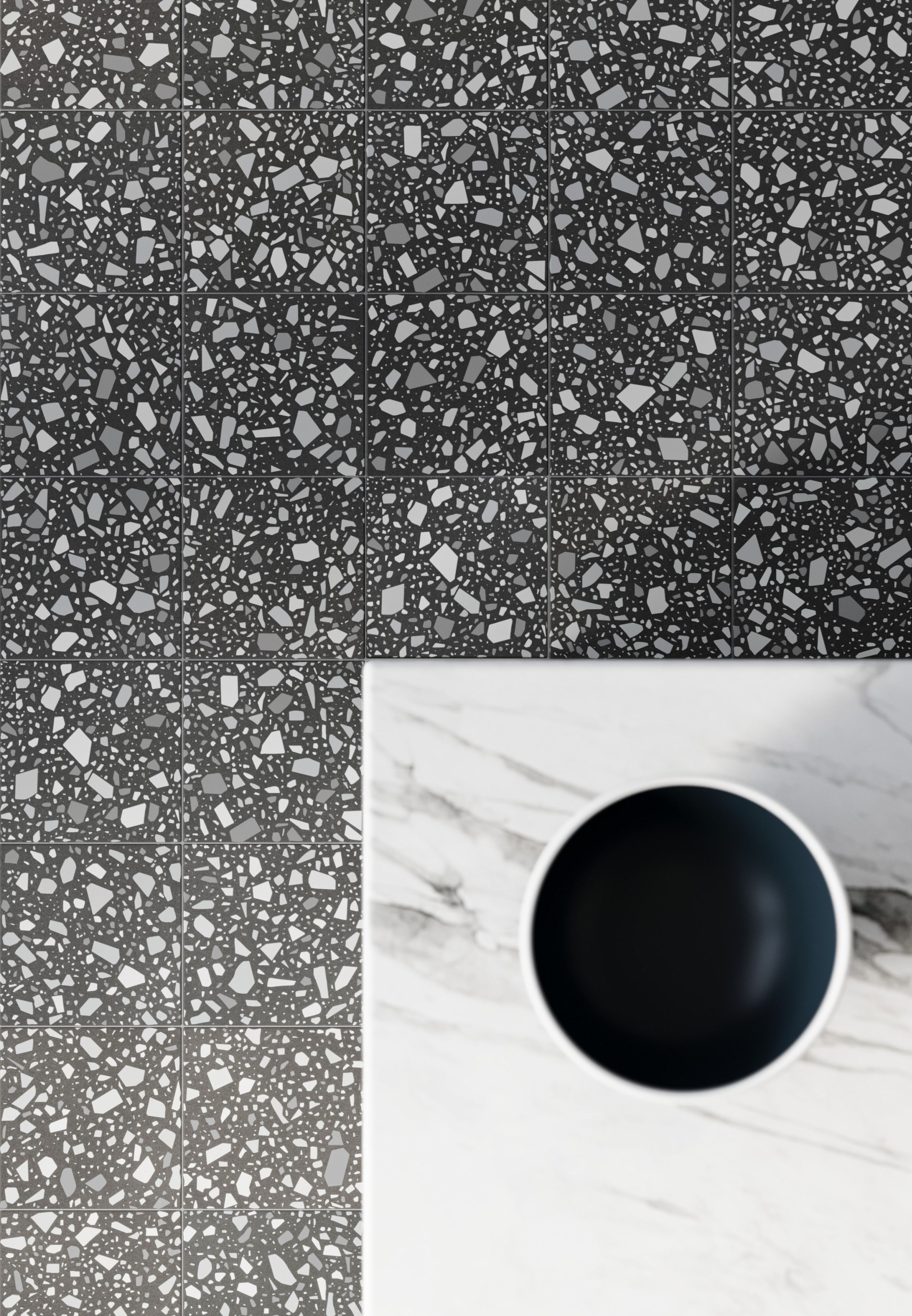 CONFETTI Porcelain stoneware wall/floor tiles terrazzo effect By ...