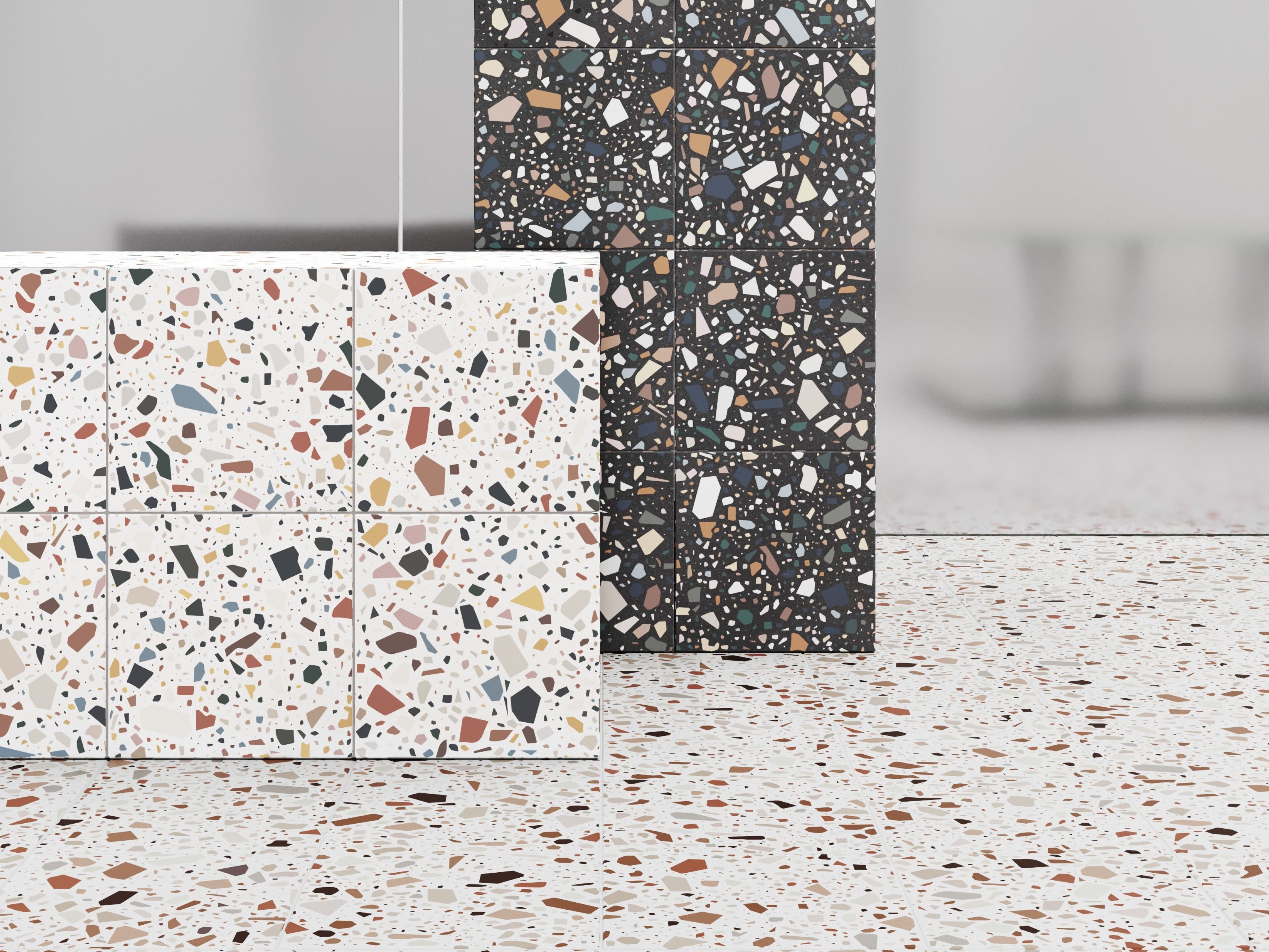 CONFETTI Porcelain stoneware wall/floor tiles terrazzo effect By ...