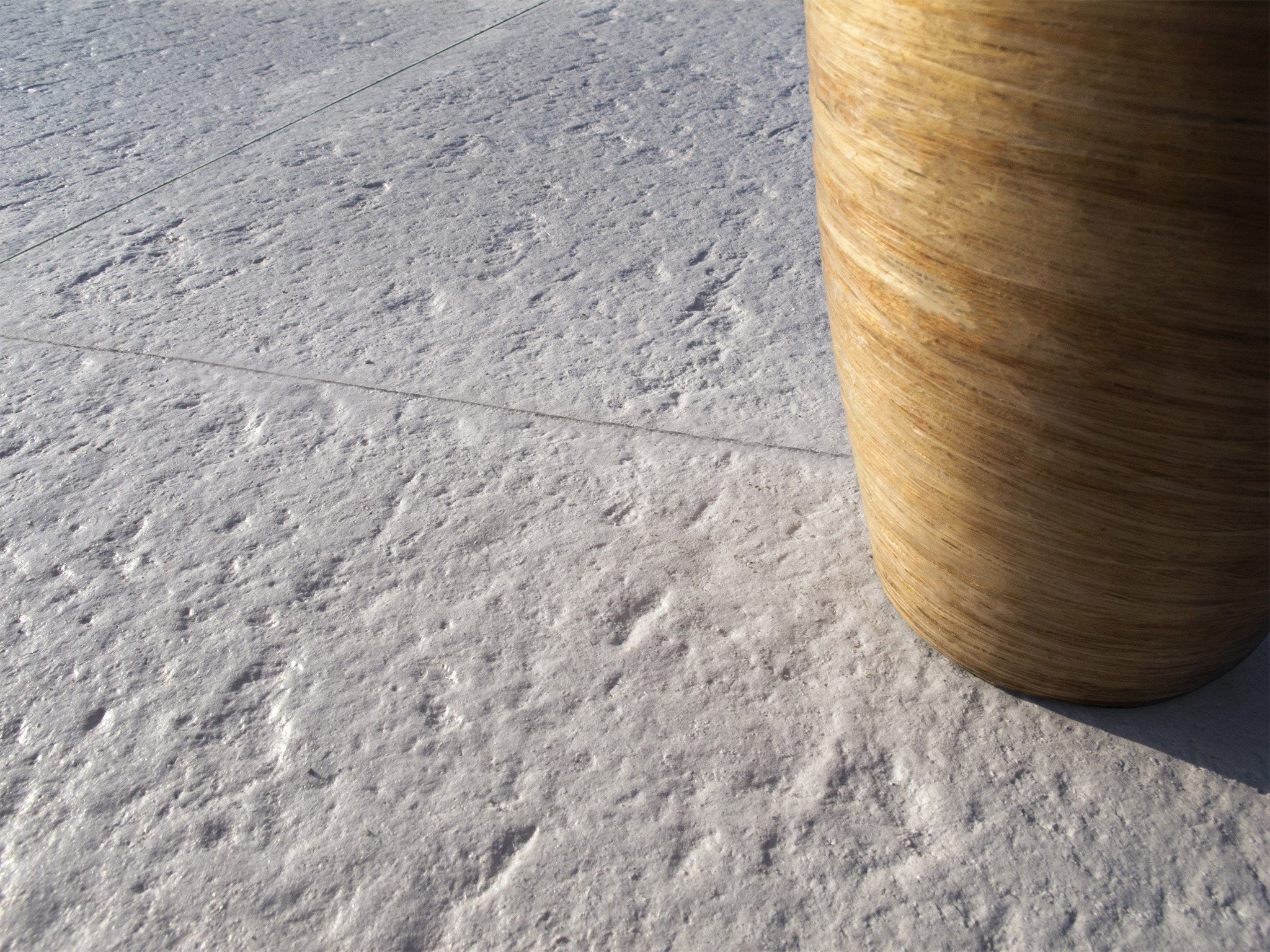 Cement outdoor floor tiles with stone effect CONFINI By FAVARO1