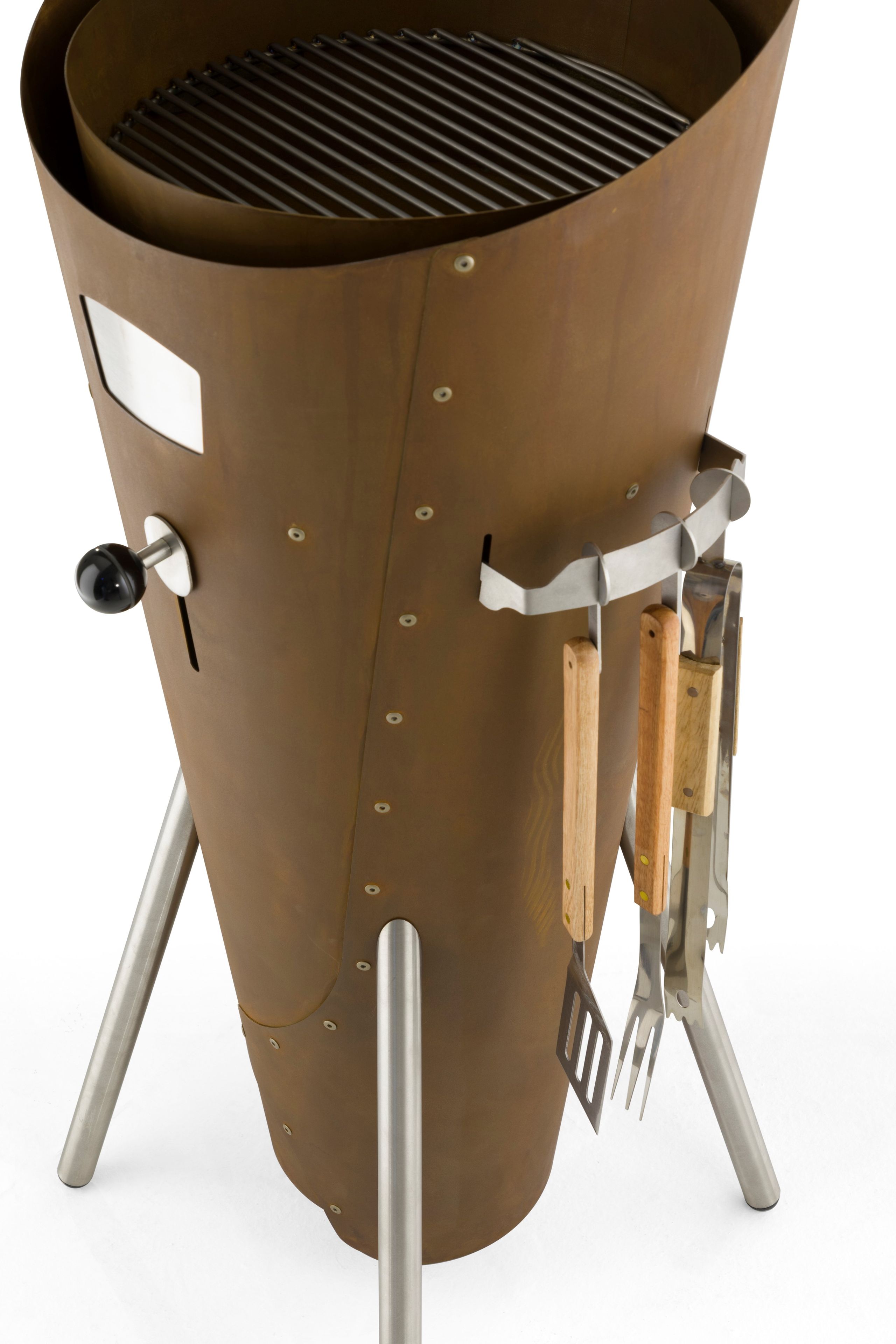 CONOGRILL Gartengrill By Focotto | design Carlo Capecci